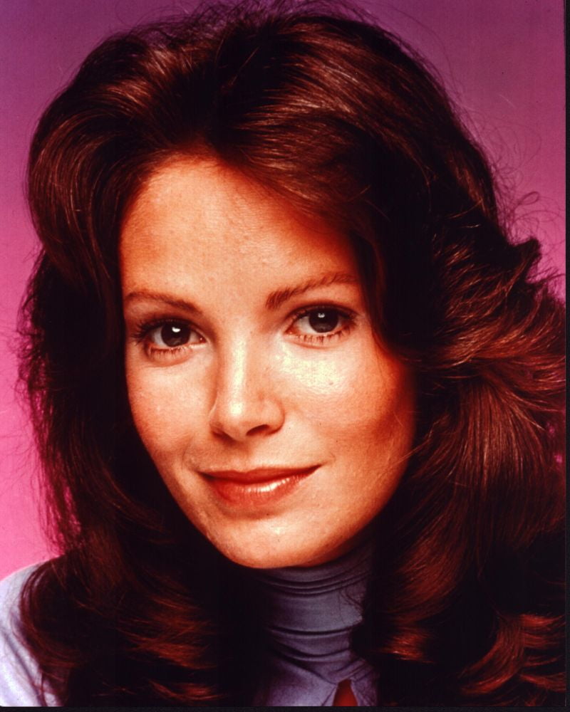 Jaclyn Smith Headshot In Purple Top Photo Print (16 x 20) - Item ...