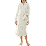 Jaclyn Women's Cable Plush Robe - Walmart.com