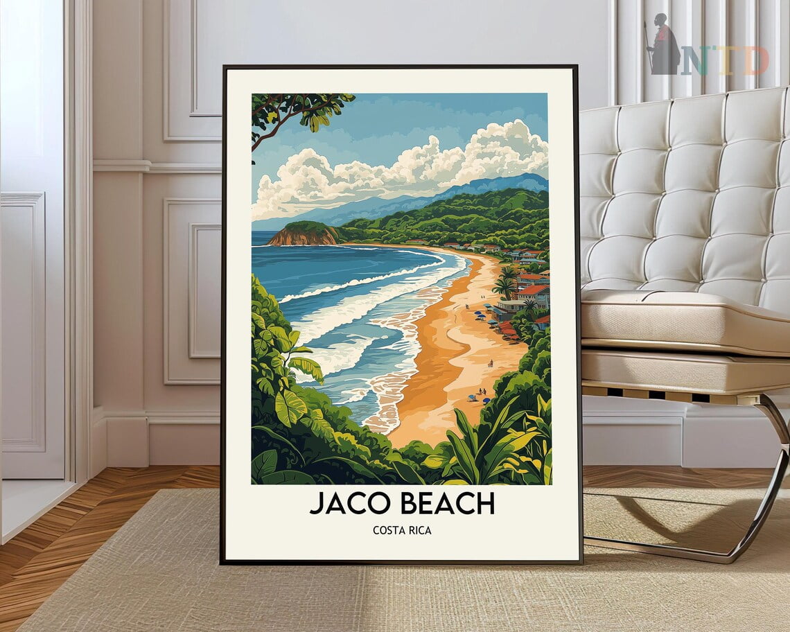 Jaco Beach Poster, Jaco Beachjaco Beach Print, Jaco Beach Photo, Jaco ...
