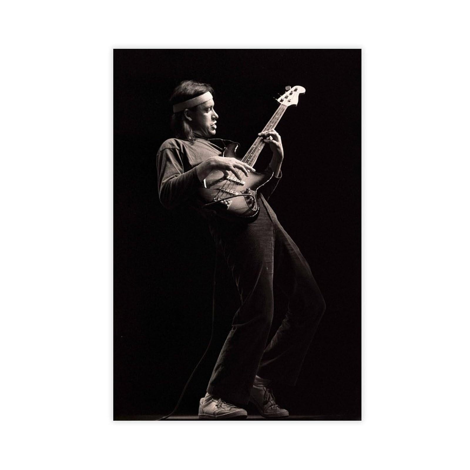 Jaco_Pastorius Rock Live, Vintage Celebrity Poster Posters for Living ...