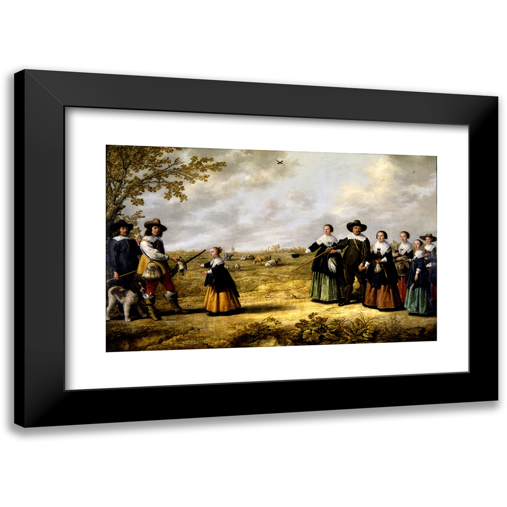 Jacob & Albert Cuyp 14x11 Black Modern Framed Museum Art Print Titled ...
