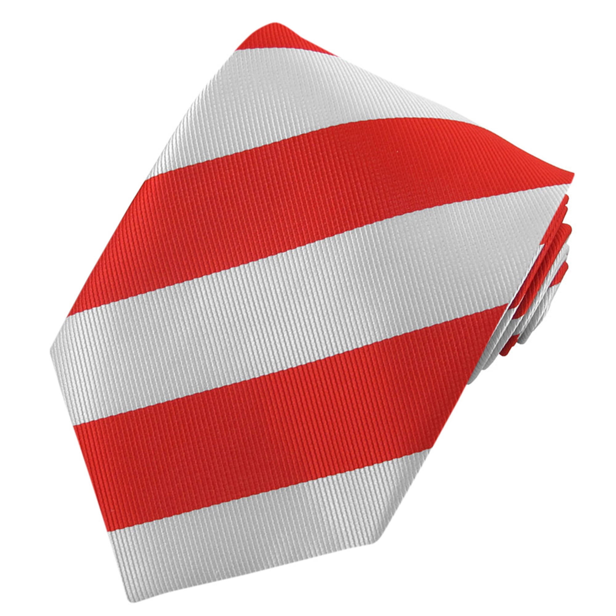 Jacob Alexander 1-Inch College Stripe Woven Extra Long Neck Tie for Big ...