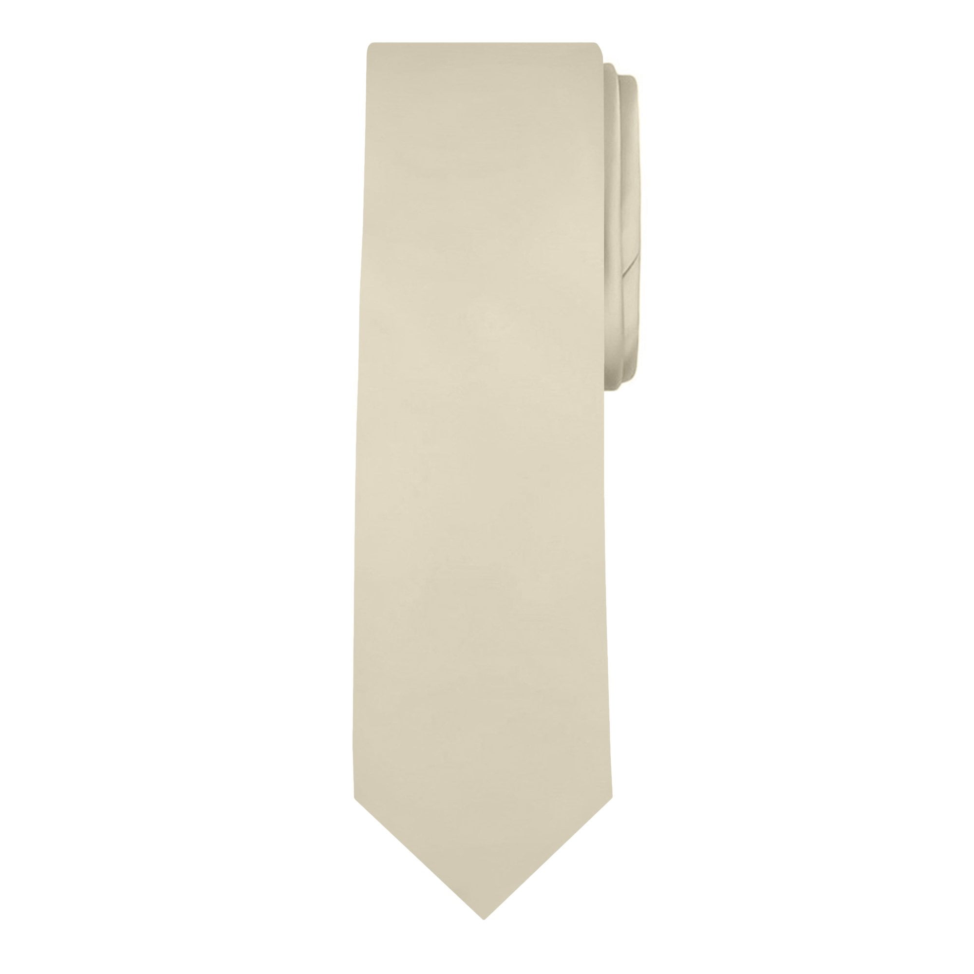 Jacob Alexander Men's Extra Long Solid Color Tie - Champagne - Walmart.com