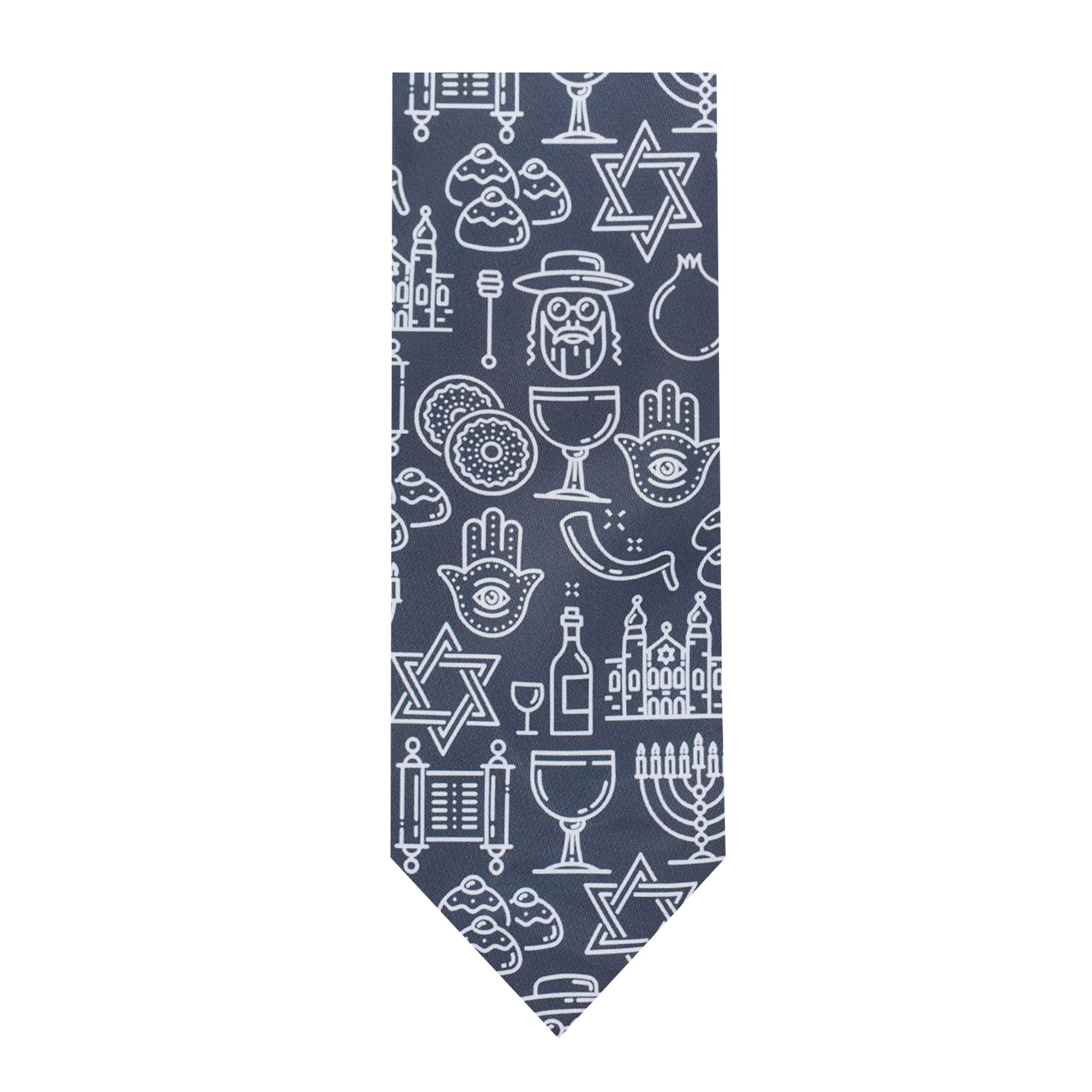 Jacob Alexander Men's Happy Hanukkah Jewish Symbols Rabbi Hamsa Star of ...