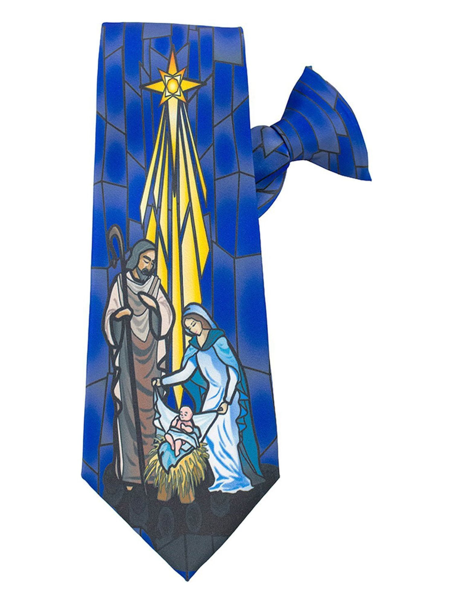 Jacob Alexander Men's Jesus Mary Joseph Nativity Major Stained Glass ...