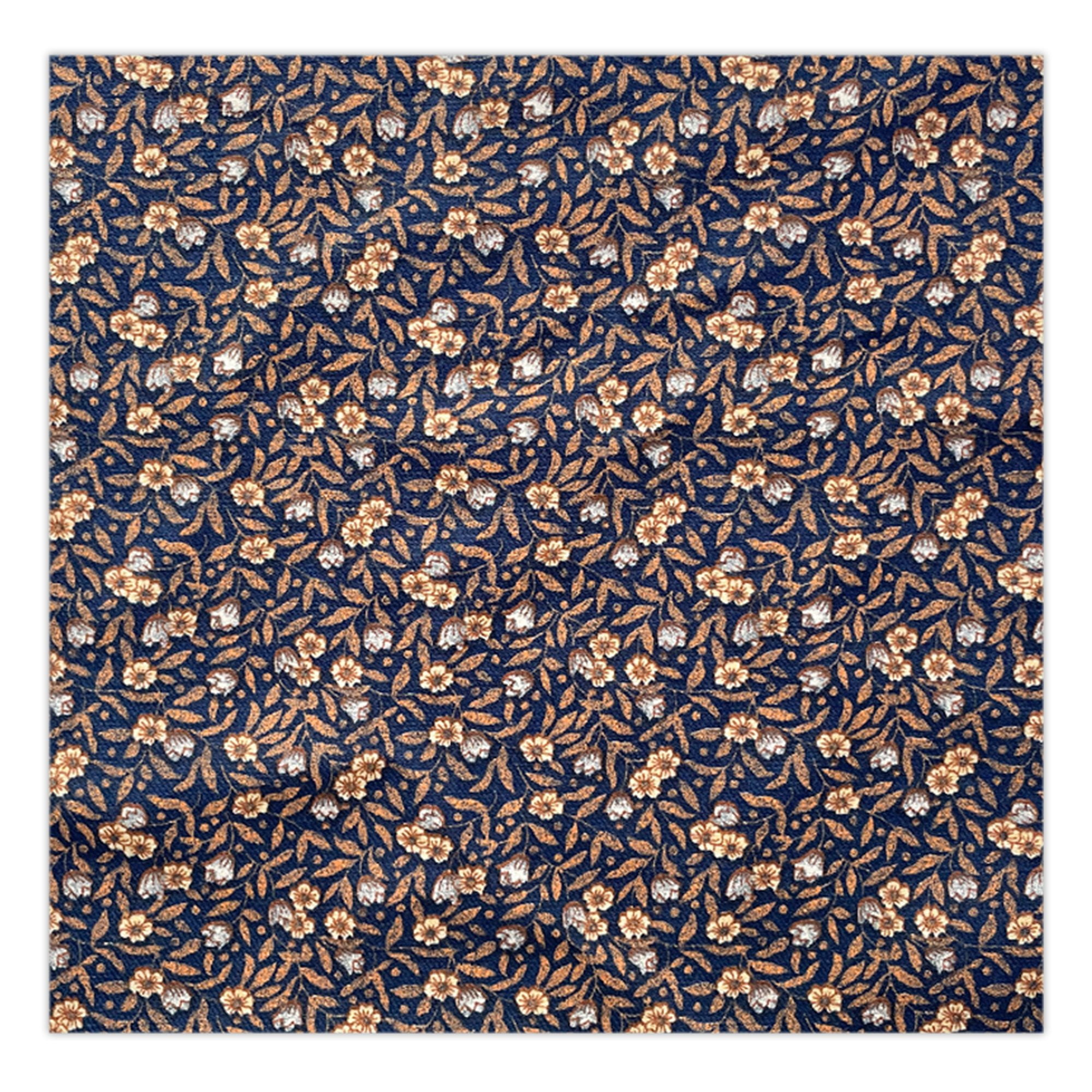Jacob Alexander Men's Meadow Floral Pattern Pocket Square Handkerchief ...
