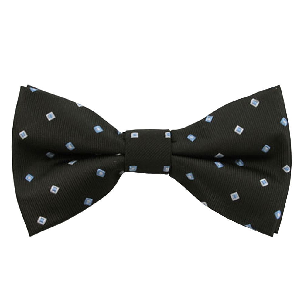 Jacob Alexander Men's Pattern Adjustable Pre-Tied Banded Bow Tie ...
