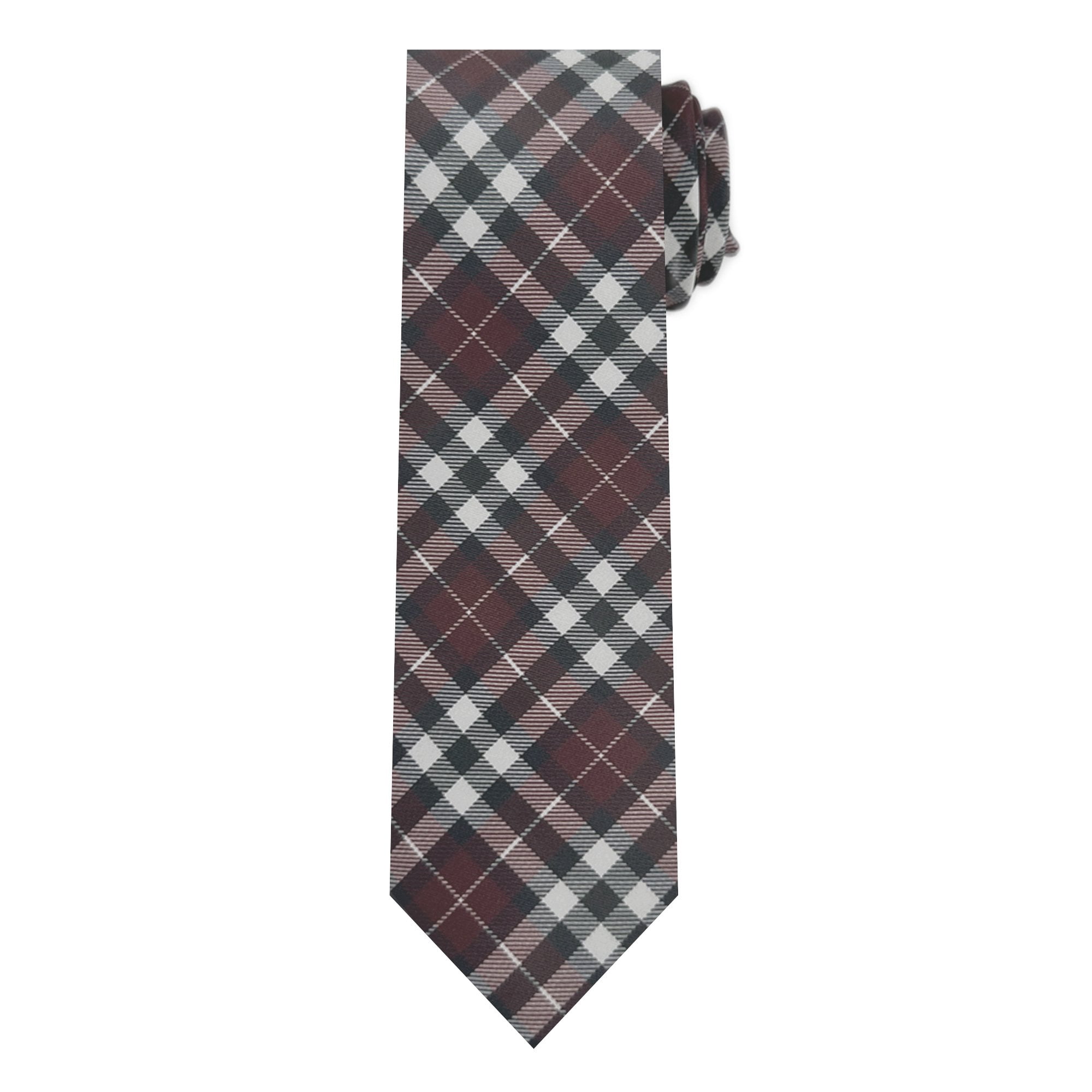 Jacob Alexander Men's Picnic Plaid Pattern Regular Length Neck Tie ...
