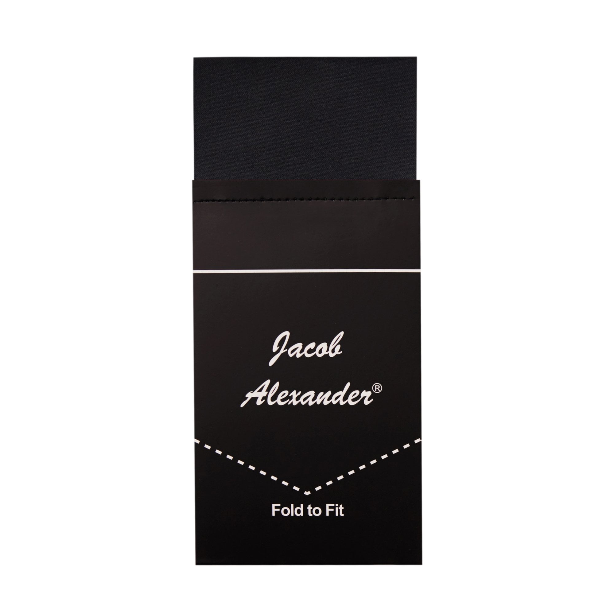 Jacob Alexander Men's Pre-Folded Rectangular Pocket Square Handkerchief ...