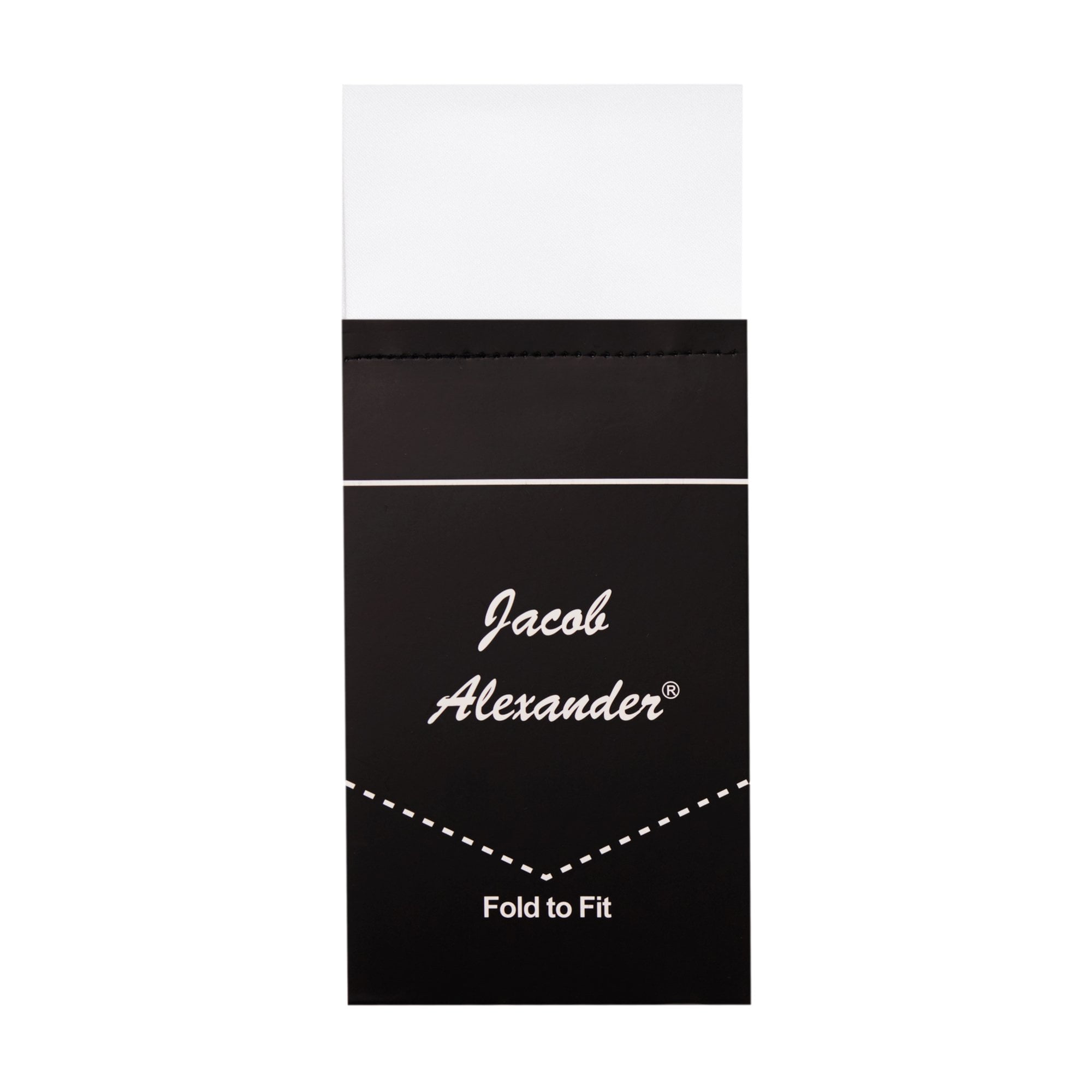 Jacob Alexander Men's Pre-Folded Rectangular Pocket Square Handkerchief ...