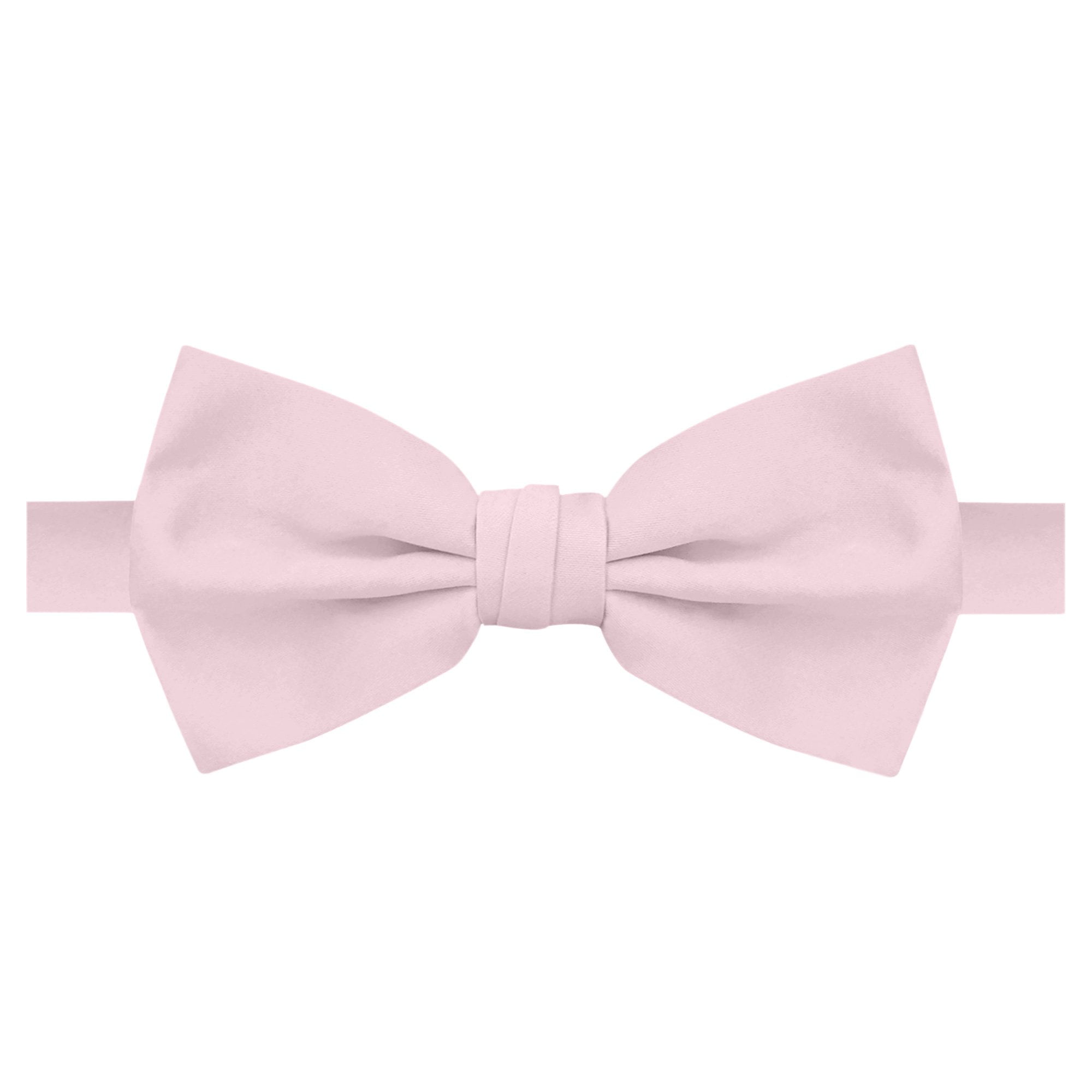 Jacob Alexander Men's Pre-Tied Banded Adjustable Solid Color Bow Tie ...