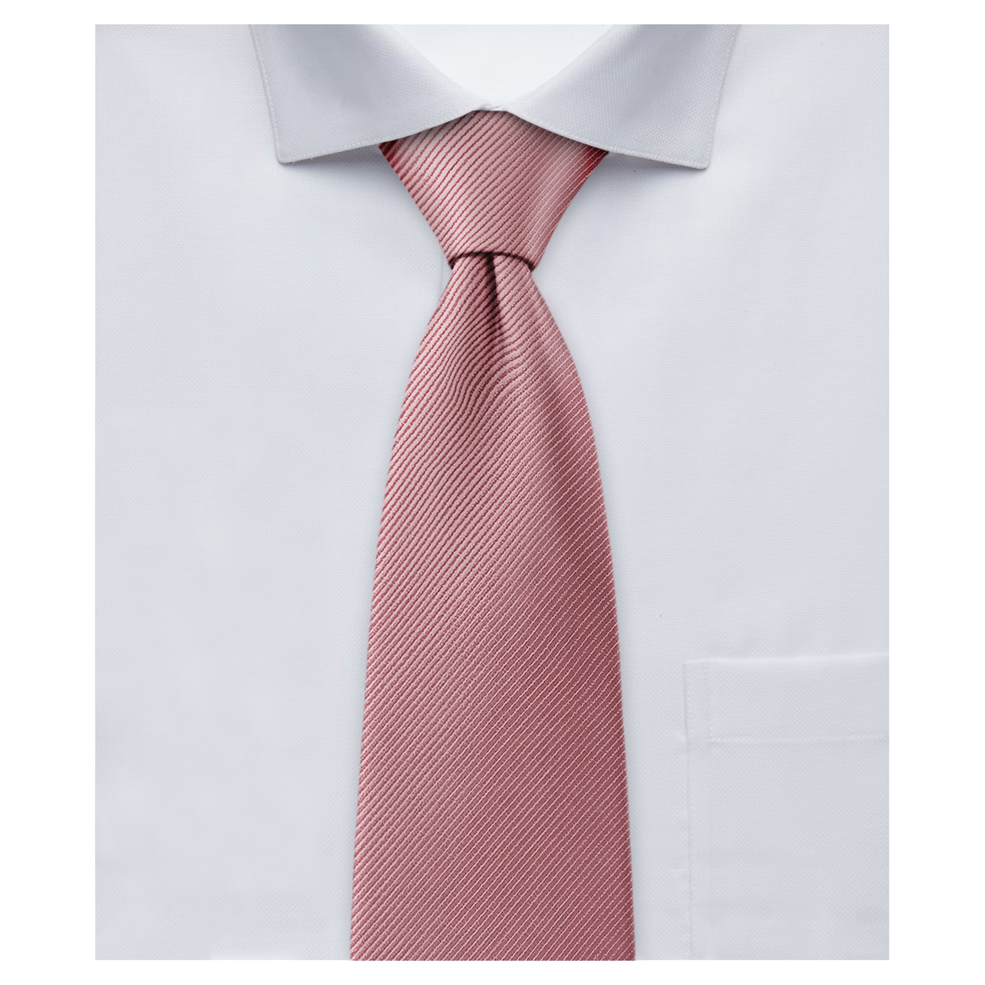 Jacob Alexander Men's Silk Blend Solid Color 2.5 inch Slim Width Neck ...