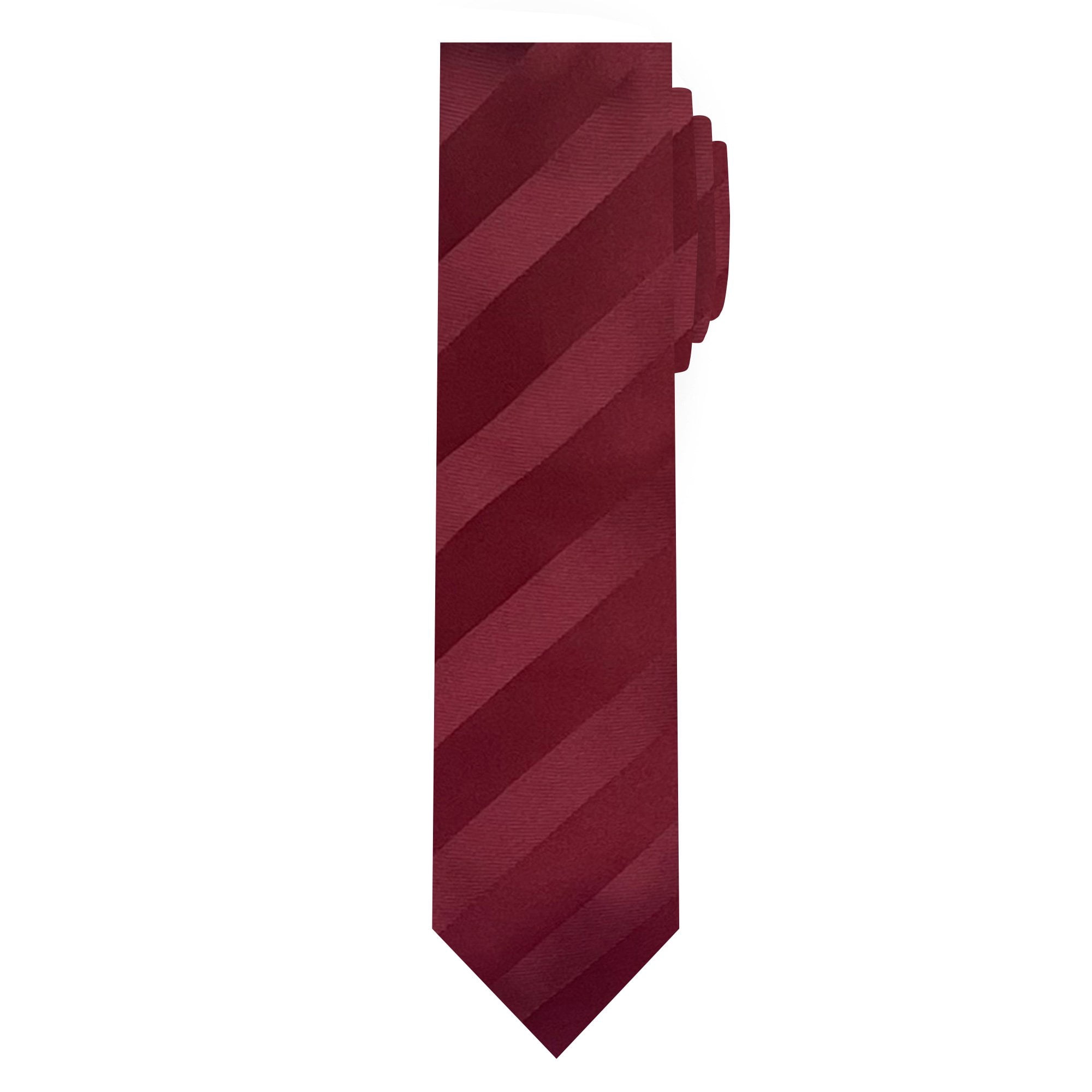 Jacob Alexander Men's Slim Stripe Tonal 2.5 inch Wide Neck Tie ...