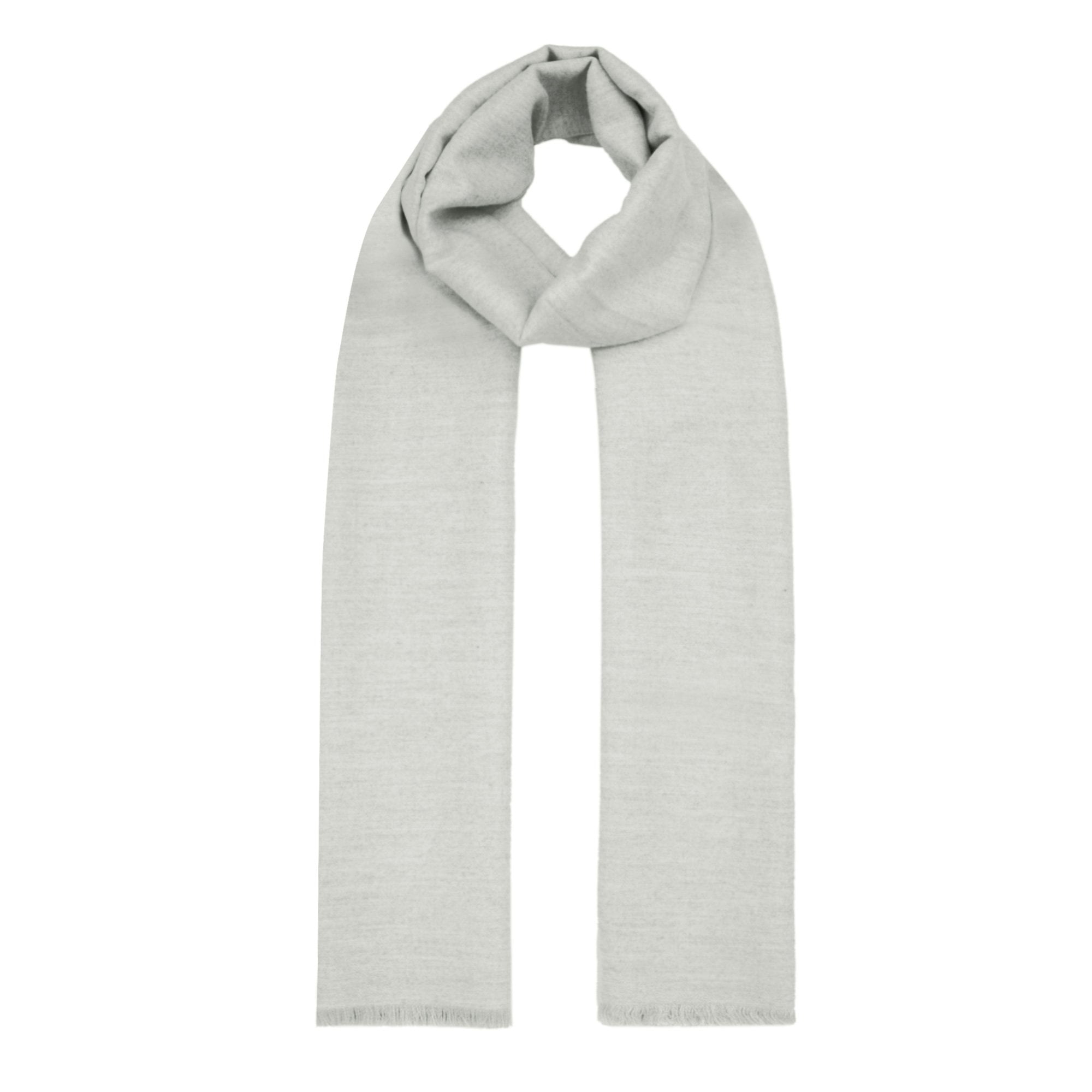 Jacob Alexander Men's Solid Color Woven Viscose Scarf - Ash - Walmart.com