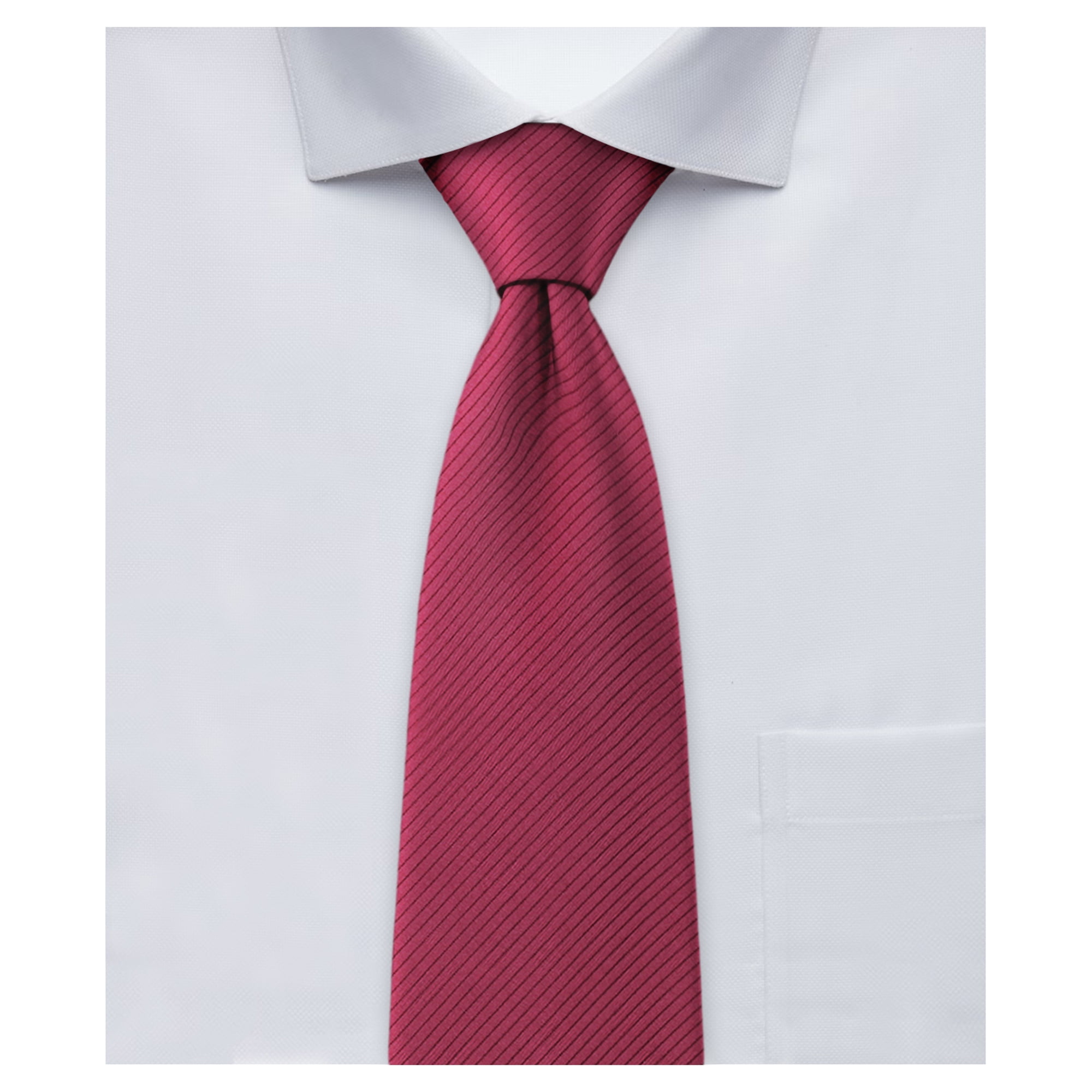 Jacob Alexander Tone on Tone Corded Extra Long Neck Tie for Big and ...