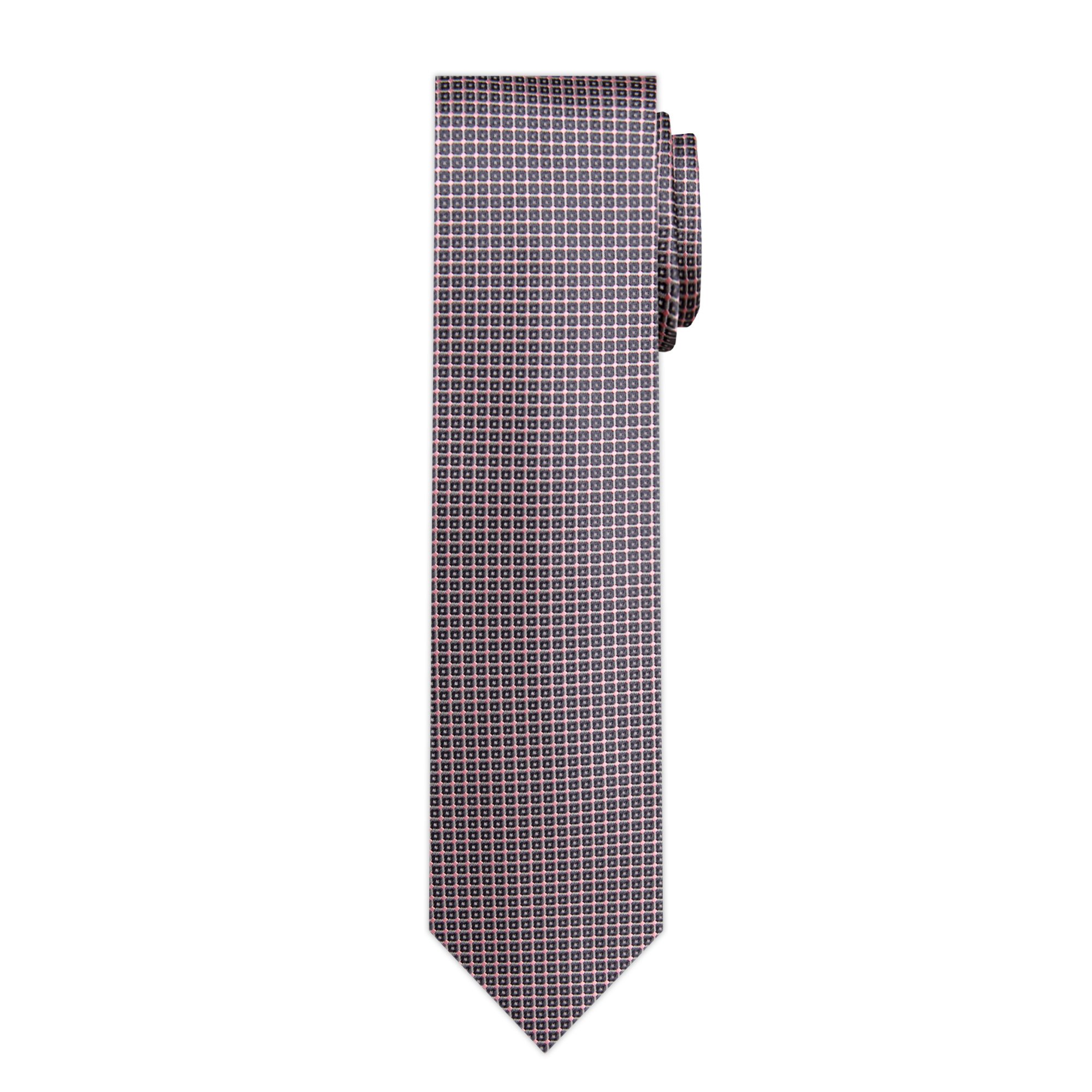 Jacob Alexander Men's Woven Dotted Squares Pattern Slim 2.5 inch Width ...