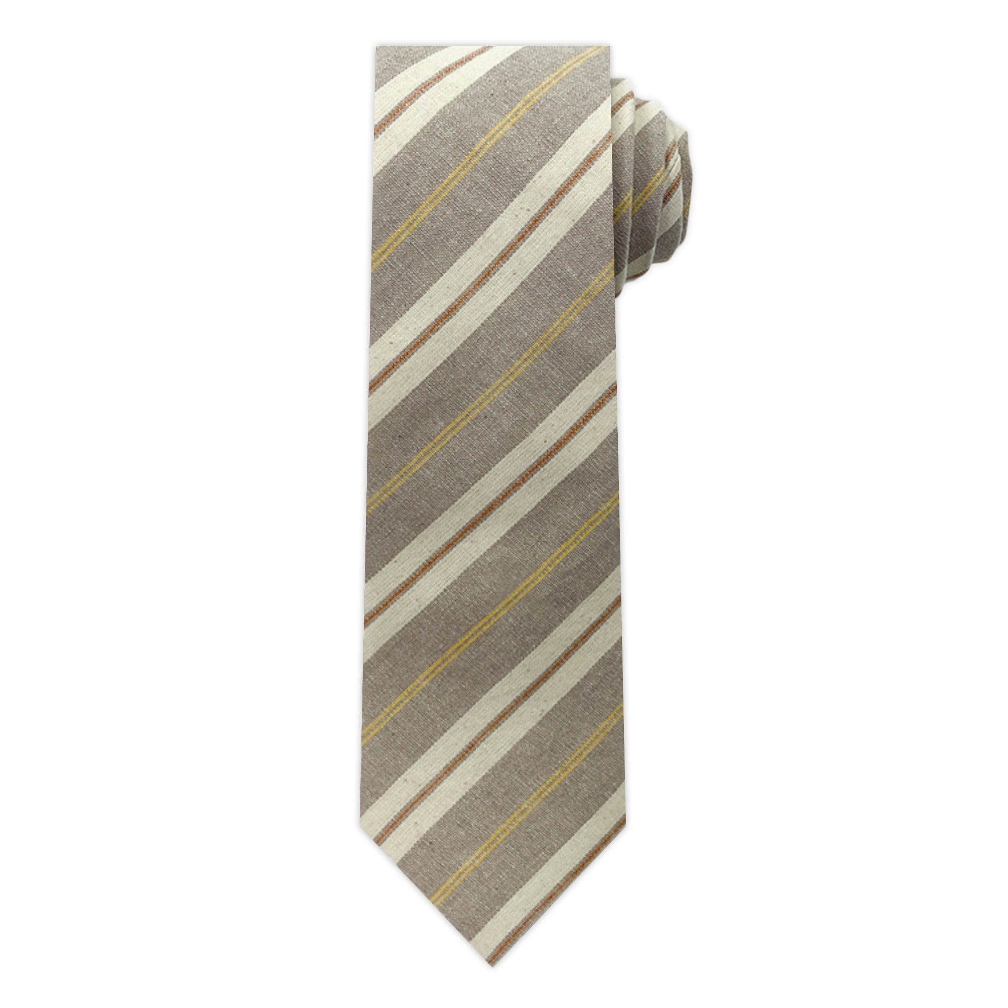 Jacob Alexander Men's Yacht Stripe Pattern Regular Length Neck Tie ...