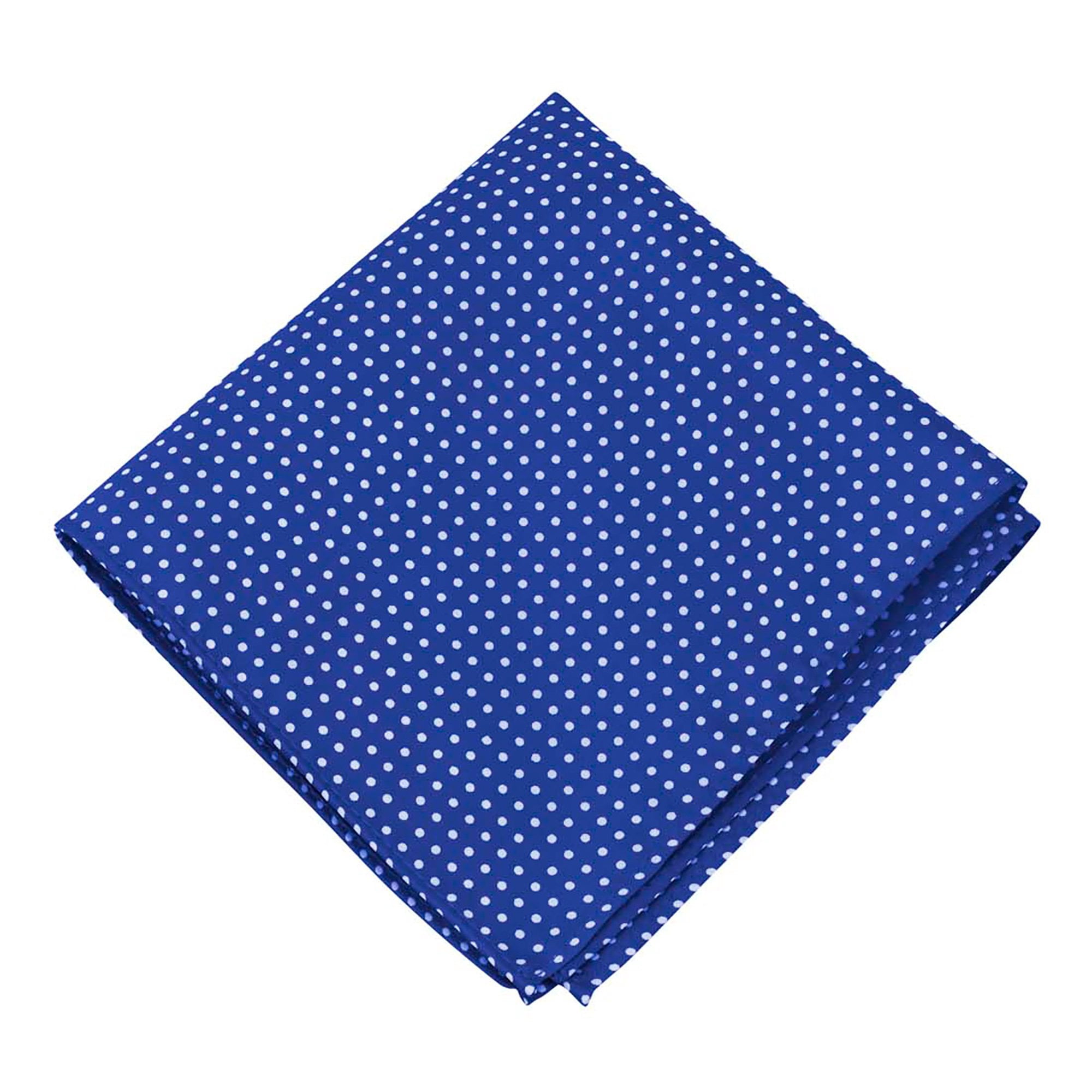 Jacob Alexander Polka Dot Print Polka Dotted Hanky - Royal Blue ...