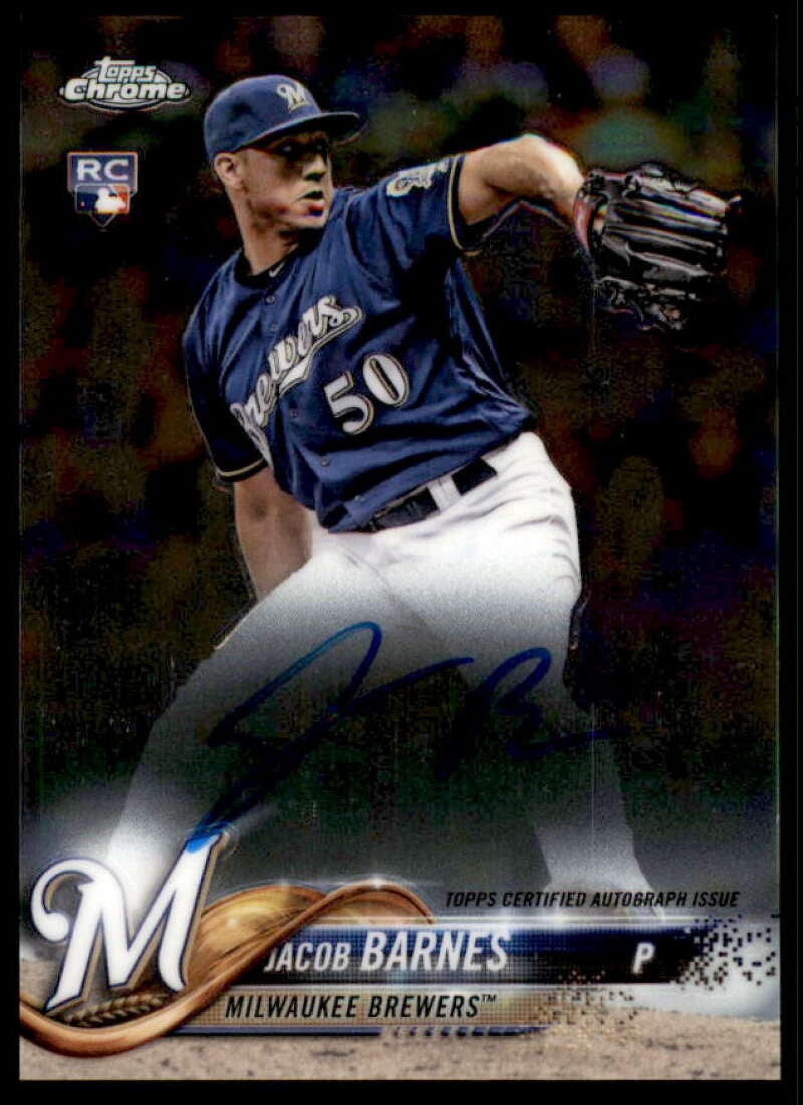 Jacob Barnes Card 2018 Topps Chrome Rookie Autographs #RAJBA - Walmart.com
