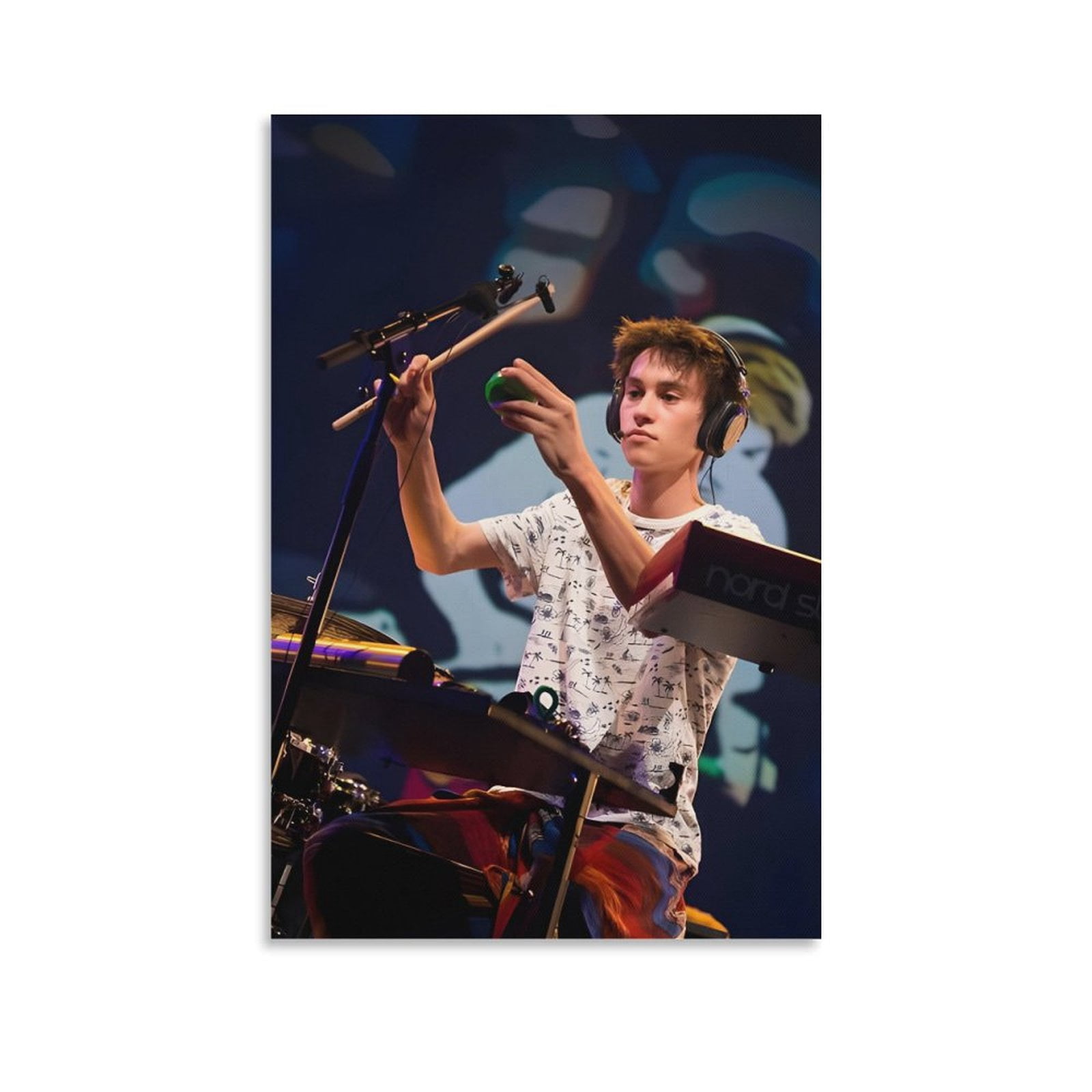 Jacob Collier Art Hot Singer Musician Posters Poster Cool Artworks ...