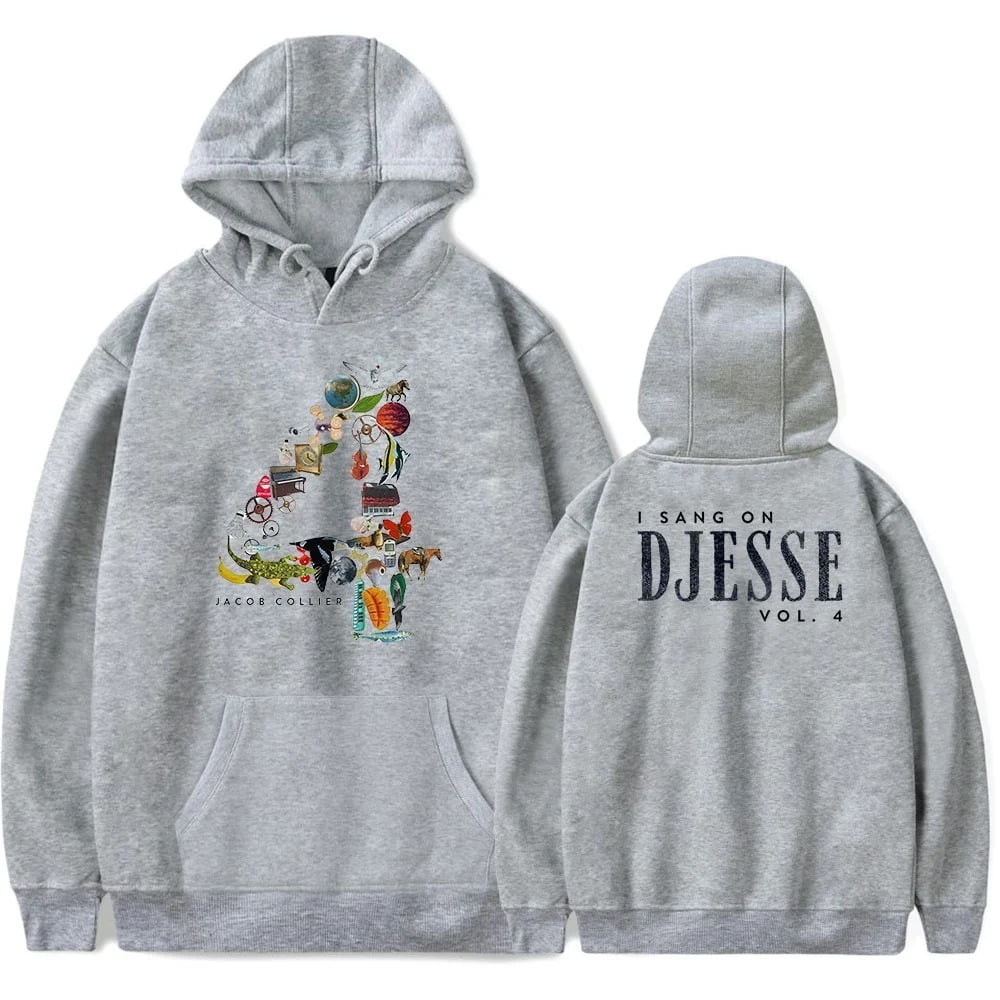 Jacob Collier Merch Djesse Vol 4 Album Hoodie Men/Women Harajuku ...
