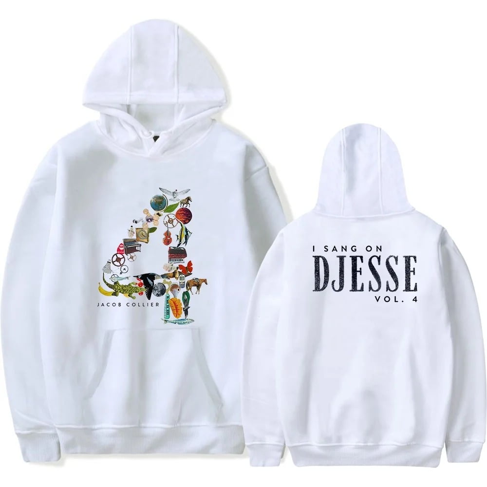 Jacob Collier Merch Djesse Vol 4 Album Hoodie Men/Women Harajuku ...