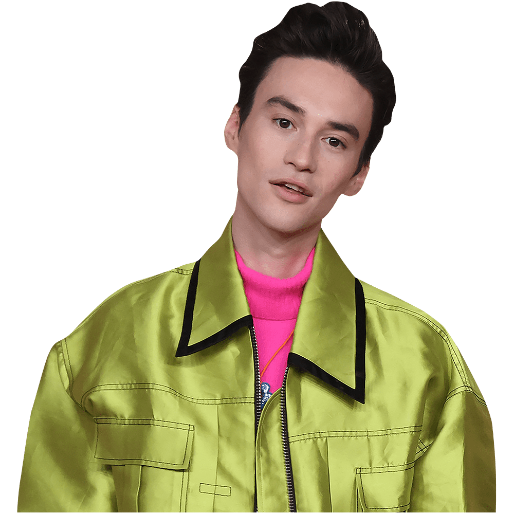 Jacob Collier (Purple Trousers) Half Body Buddy Cutout - Walmart.com