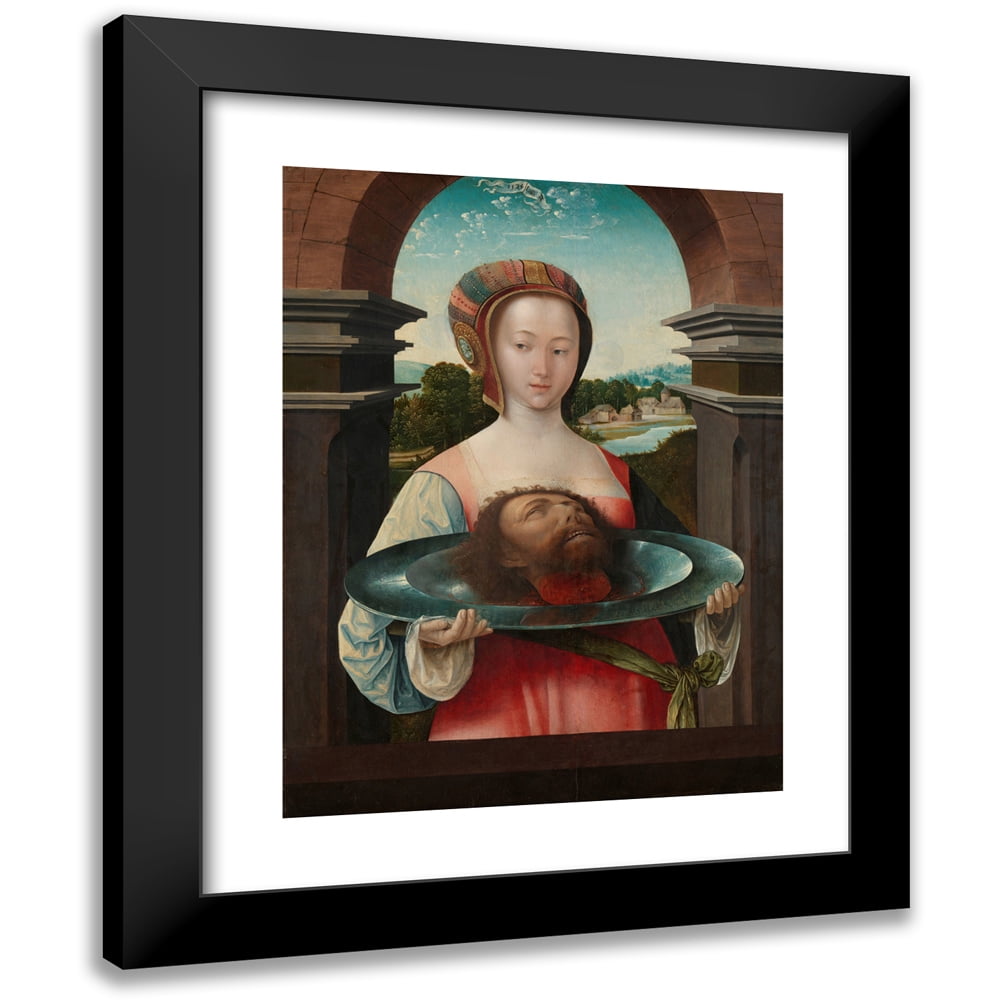 Jacob Cornelisz. van Oostsanen 15x18 Black Modern Framed Museum Art ...