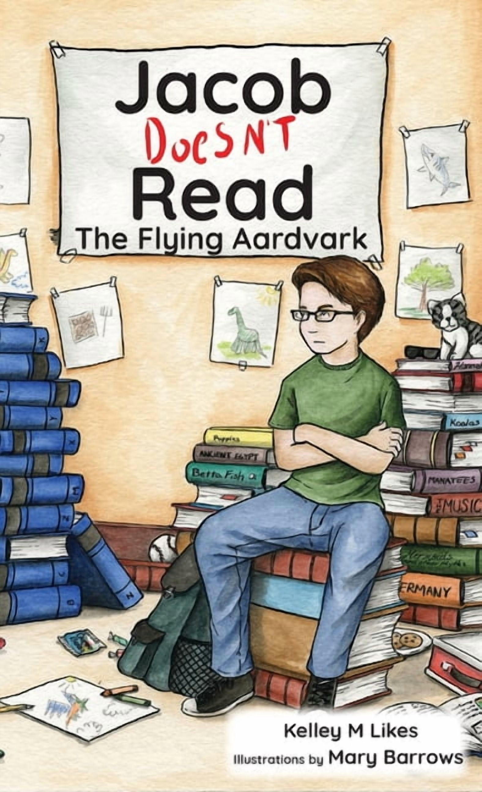 Jacob Doesn't Read: The Flying Aardvark, (Hardcover) - Walmart.com