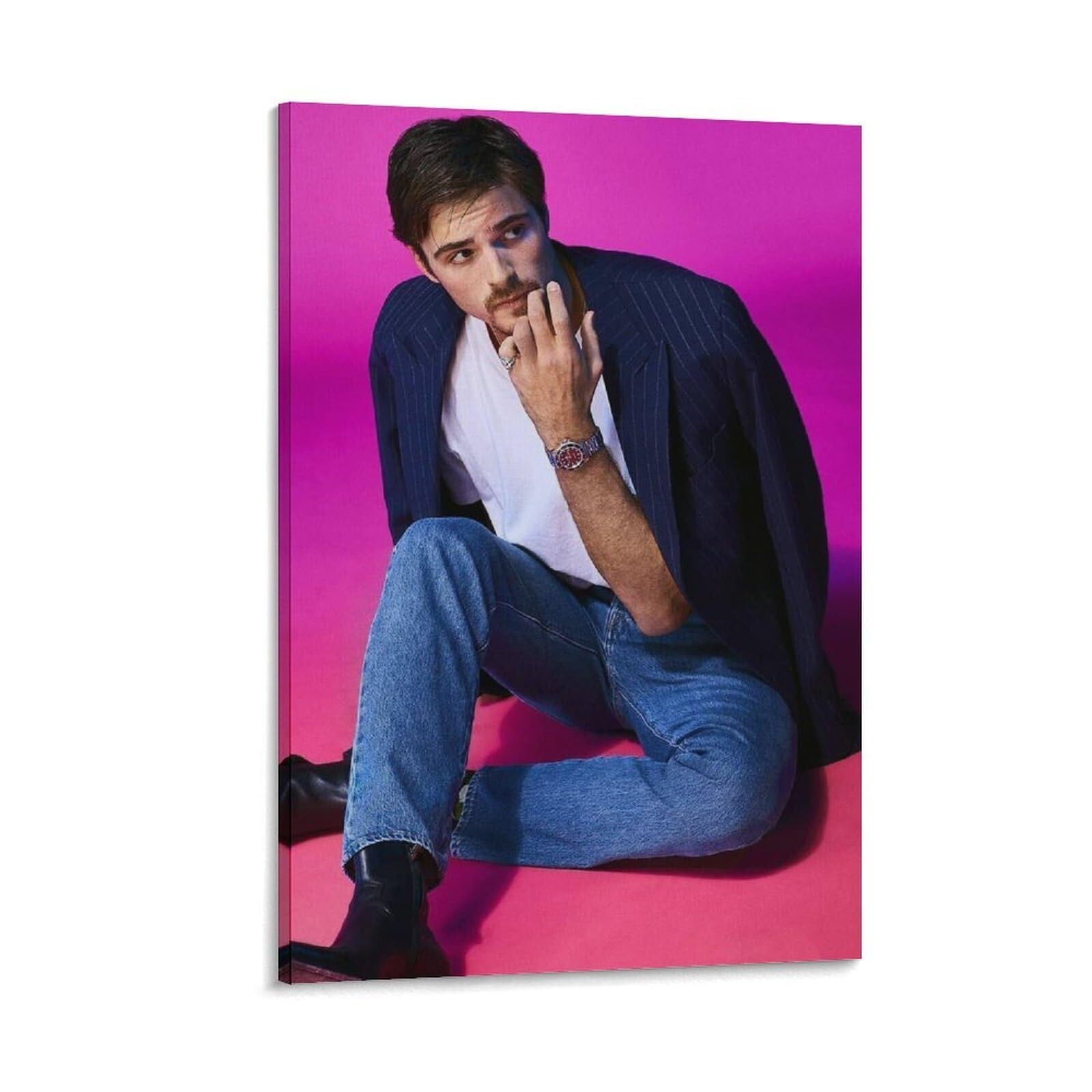 Jacob Elordi Actor Poster (34) Artworks Canvas Poster Room Aesthetic ...