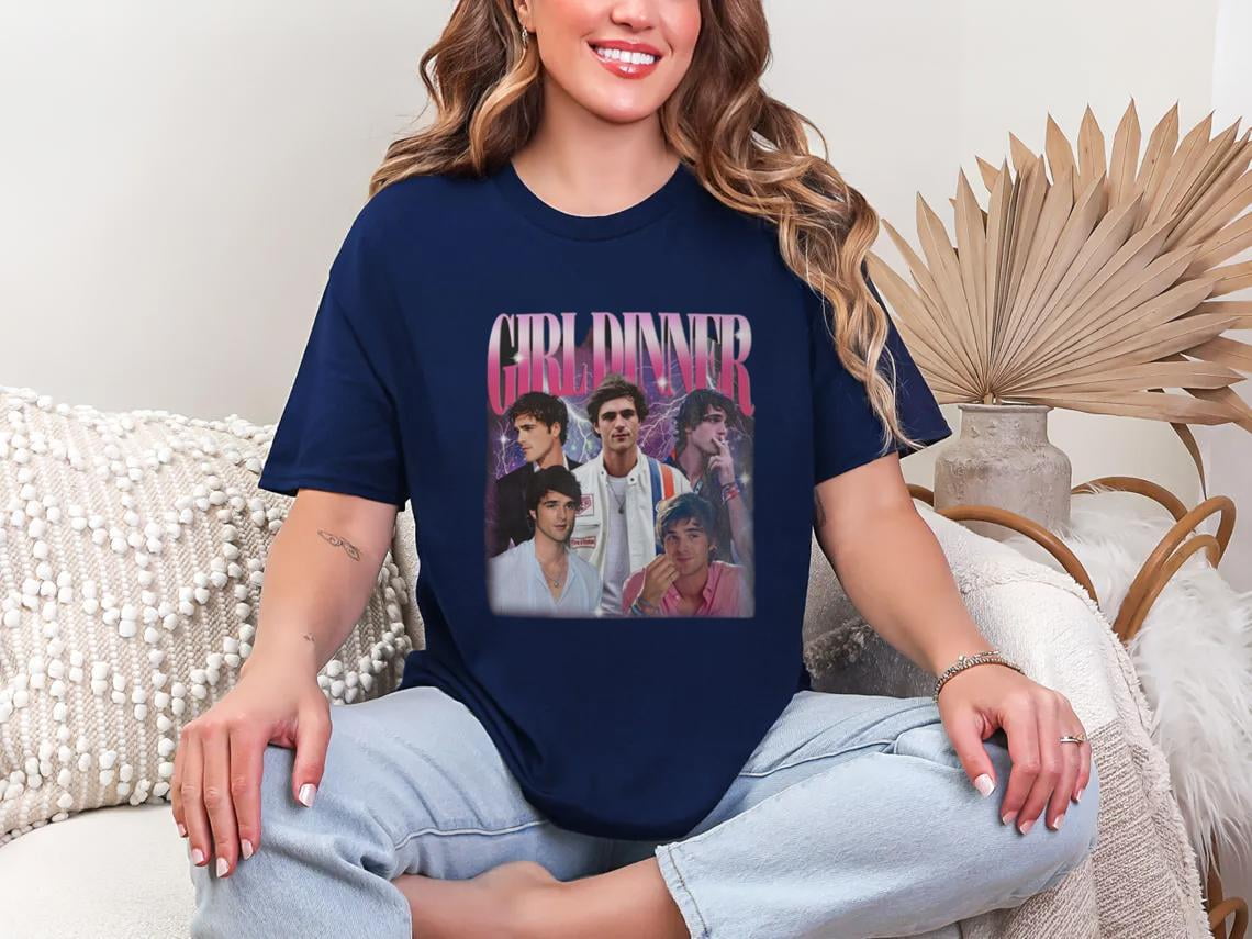 Jacob Elordi Girl Dinner Meme Humor Graphic T-Shirt, for men & women ...