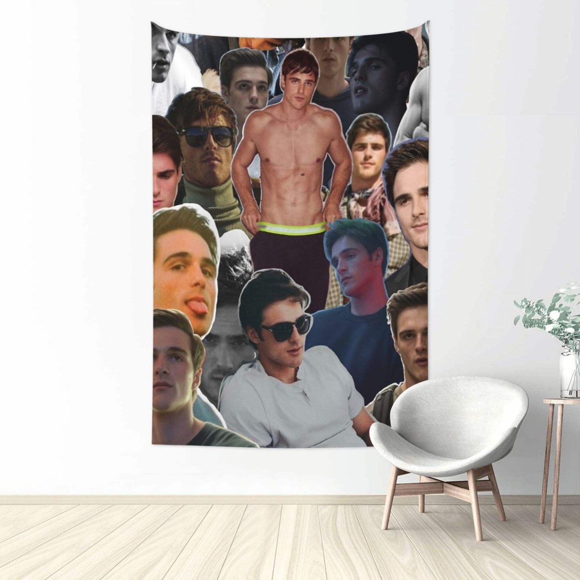 Jacob Elordi Tapestry Poster Printing Wall Hanging Tapestries Wall Art ...