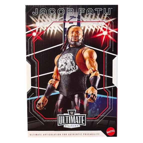 Jacob Fatu (Smackdown Ring Exclusive) - WWE Ultimate Edition Mattel WWE ...