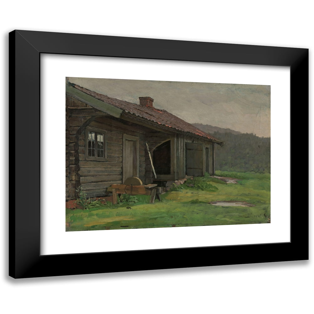 Jacob Gløersen 24x19 Black Modern Framed Museum Art Print Titled - A ...