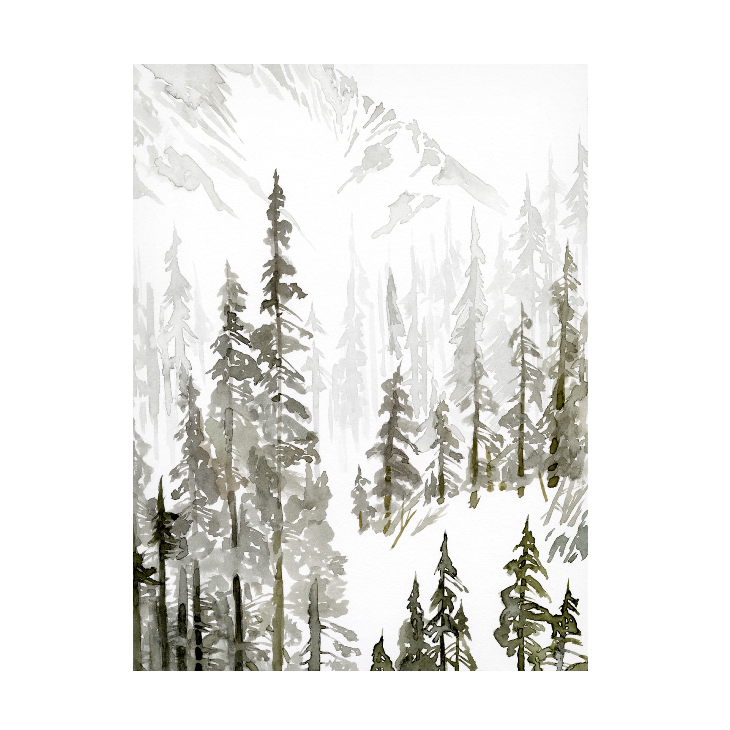 Jacob Green 'Continental Divide I' Canvas Art - Walmart.com