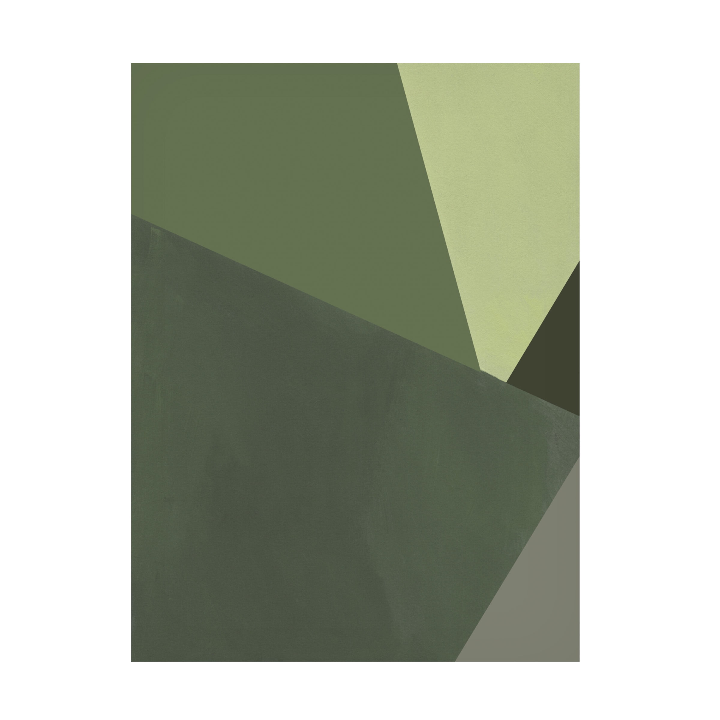 Jacob Green 'Sage Prism III' Canvas Art - Walmart.com