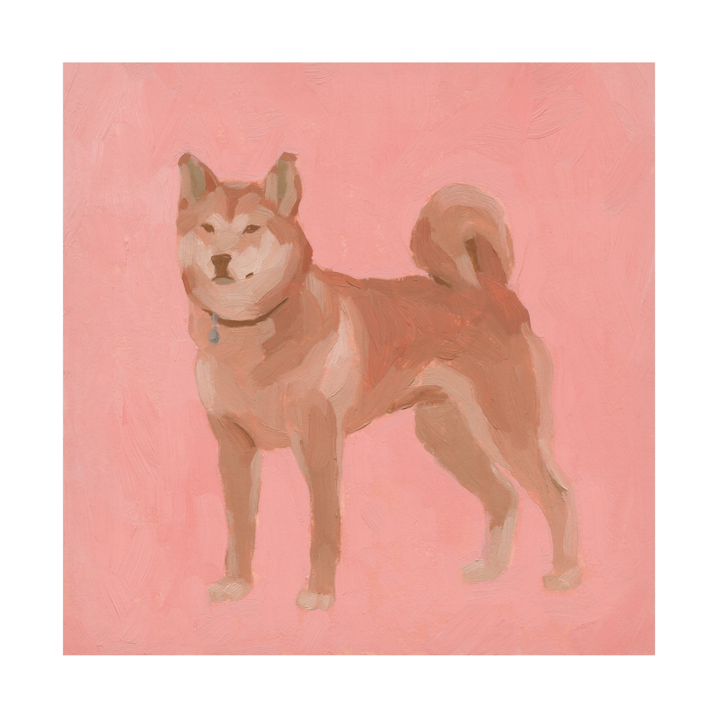 Jacob Green 'Shiba Inu II' Canvas Art - Walmart.com