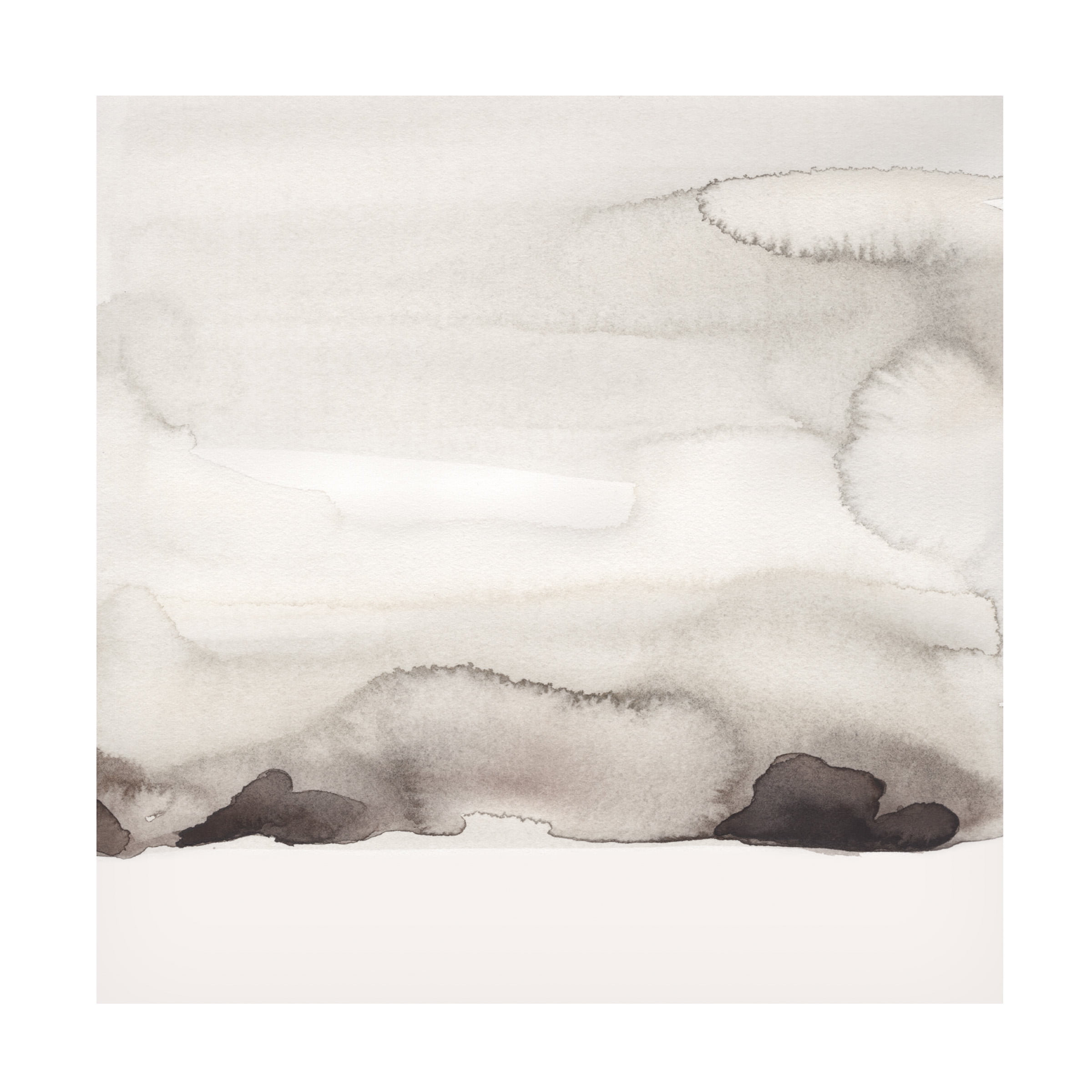 Jacob Green 'Watercolor Abstract Horizon II' Canvas Art - Walmart.com
