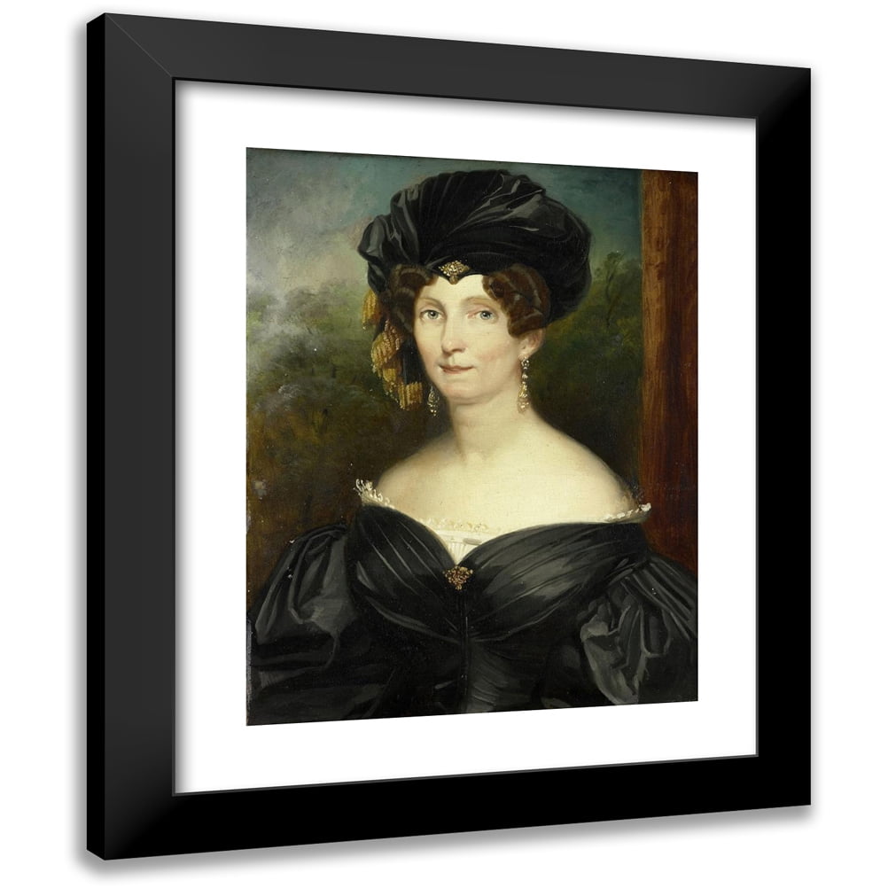 Jacob Joseph Eeckhout 19x24 Black Modern Framed Museum Art Print Titled - Petronella De Lange ...