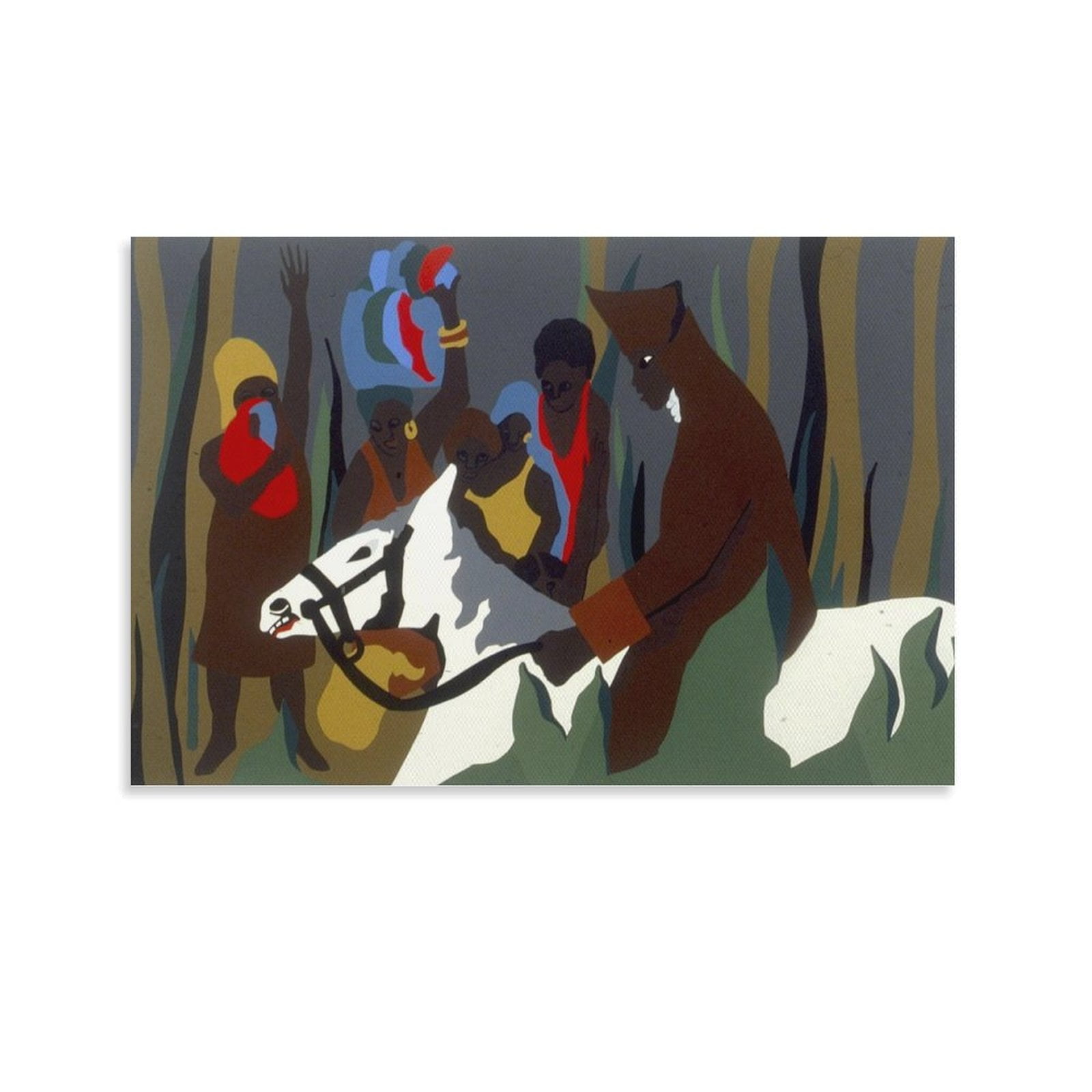 Jacob Lawrence Art Poster (19) Picture Print Wall Art Poster Painting ...
