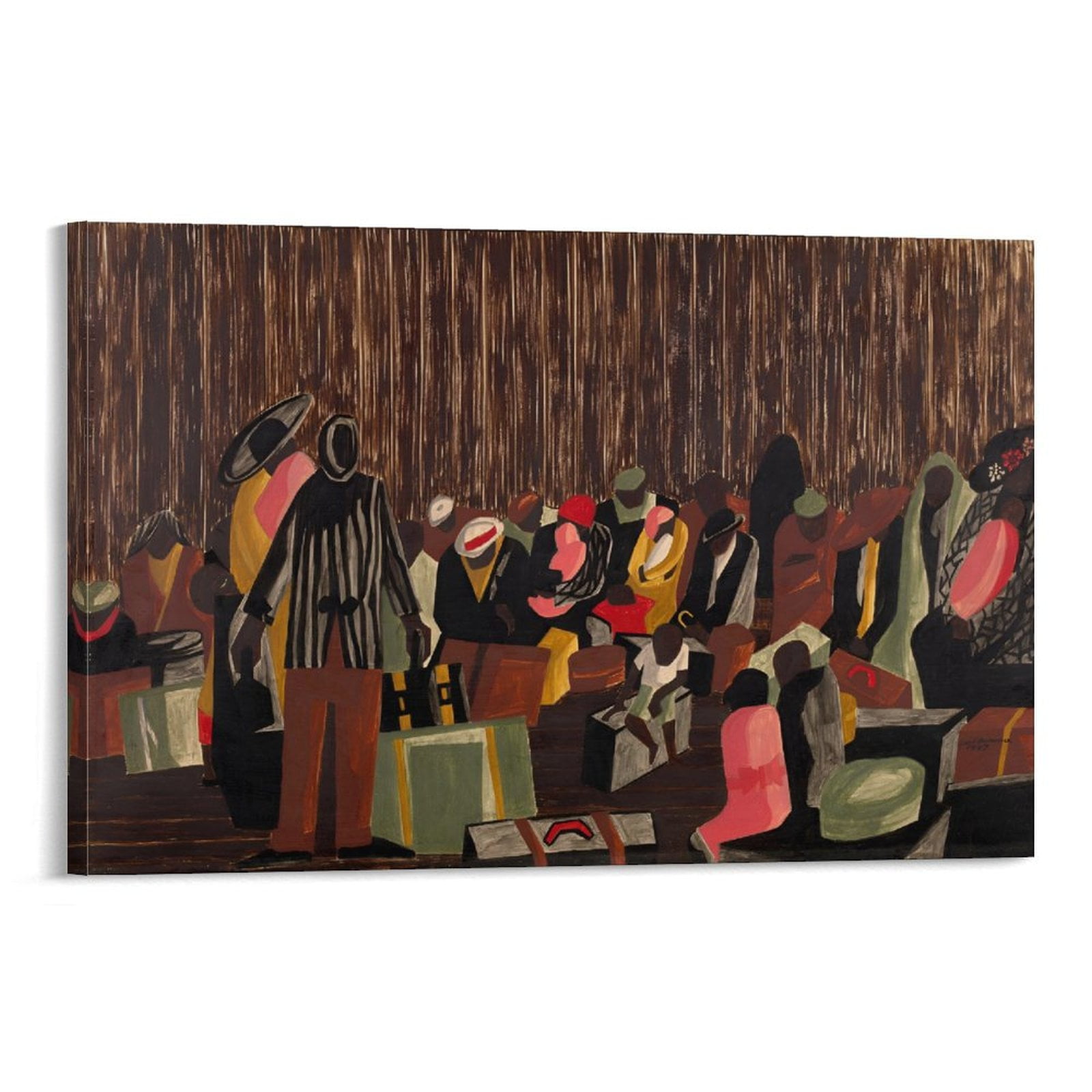 Jacob Lawrence Art Poster (7) Picture Print Wall Art Poster Painting ...