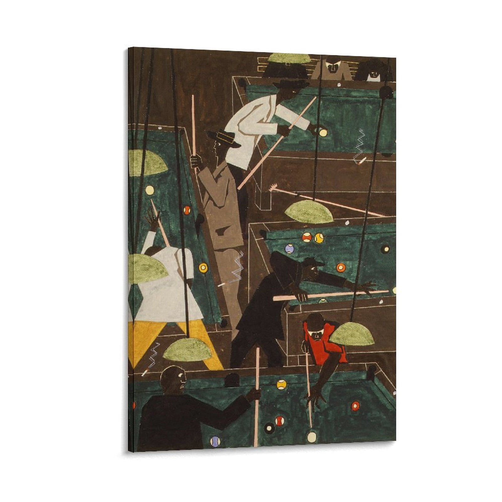 Jacob Lawrence Print Painting (20) Posters Art Print Wall Photo Paint ...