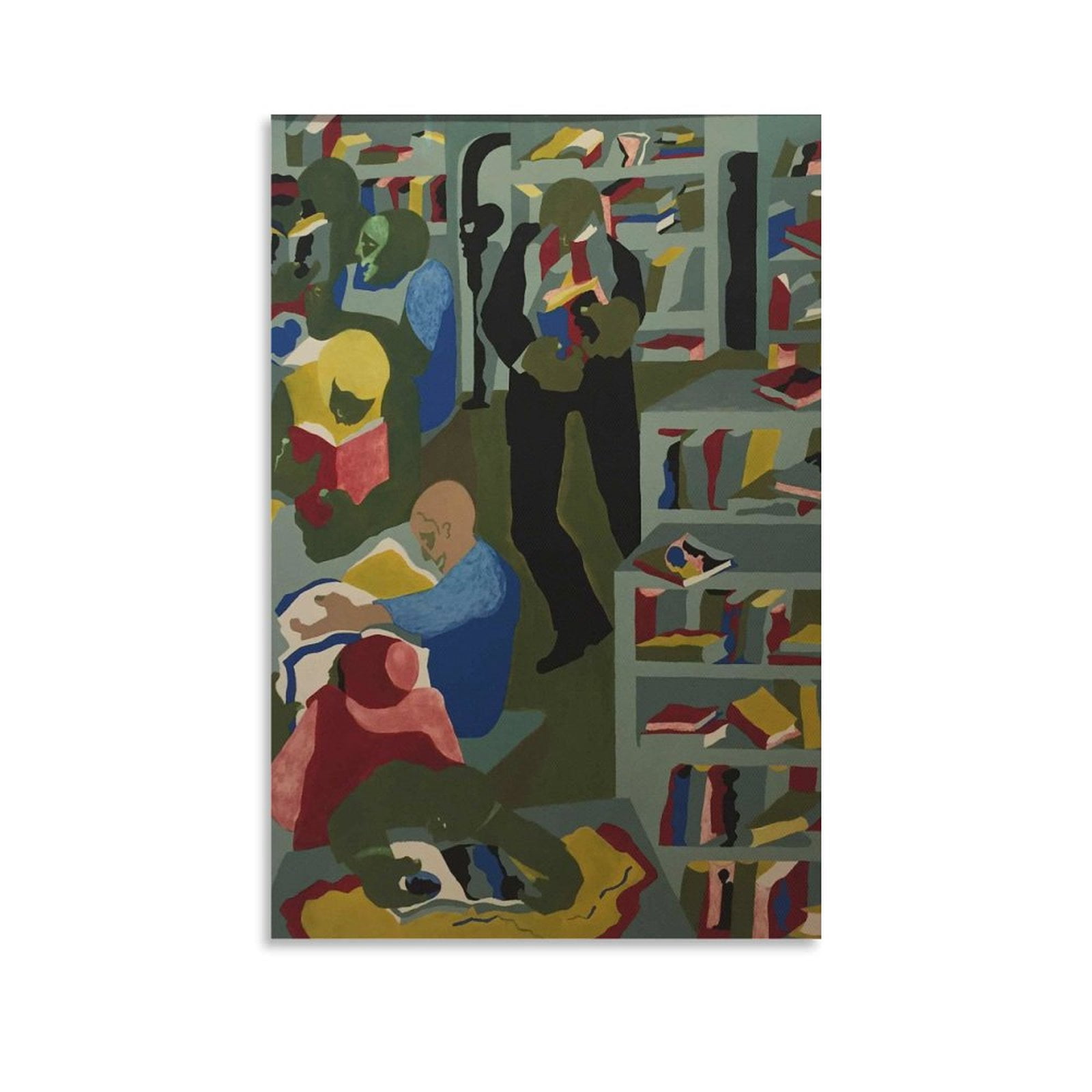 Jacob Lawrence Print Painting (25) Posters Wall Art Painting Canvas ...