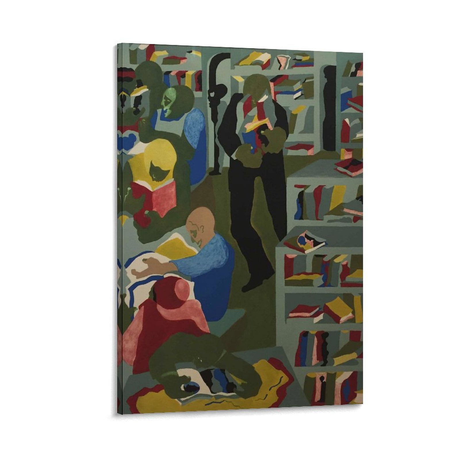 Jacob Lawrence Print Painting (25) Posters Wall Art Painting Canvas ...