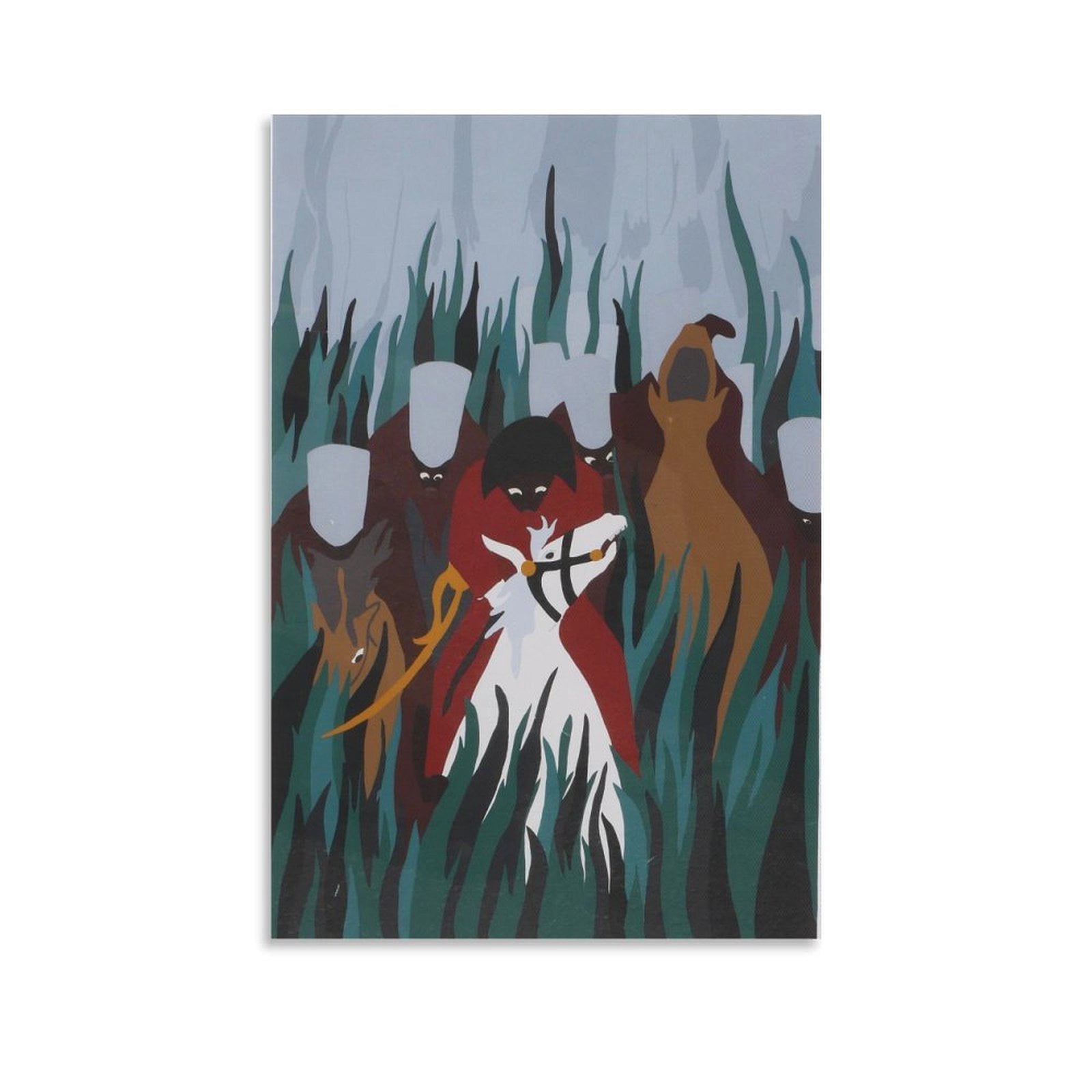 Jacob Lawrence Print Painting (3) Print Photo Art Painting Canvas ...