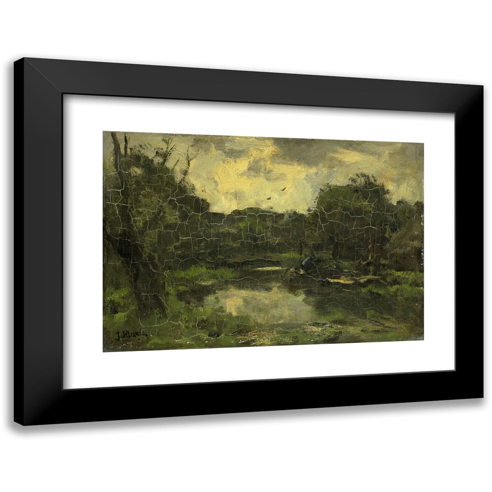 Jacob Maris 18x14 Black Modern Framed Museum Art Print Titled ...