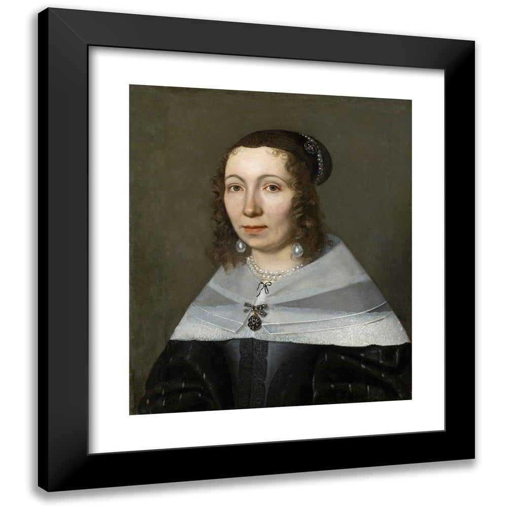 Jacob Marrel 15x17 Black Modern Framed Museum Art Print Titled ...