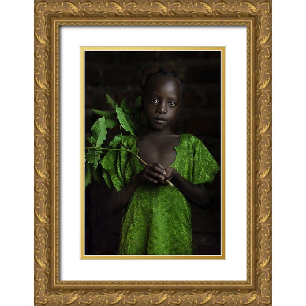 Jacob, Matt 17x24 Gold Ornate Wood Framed with Double Matting Museum ...