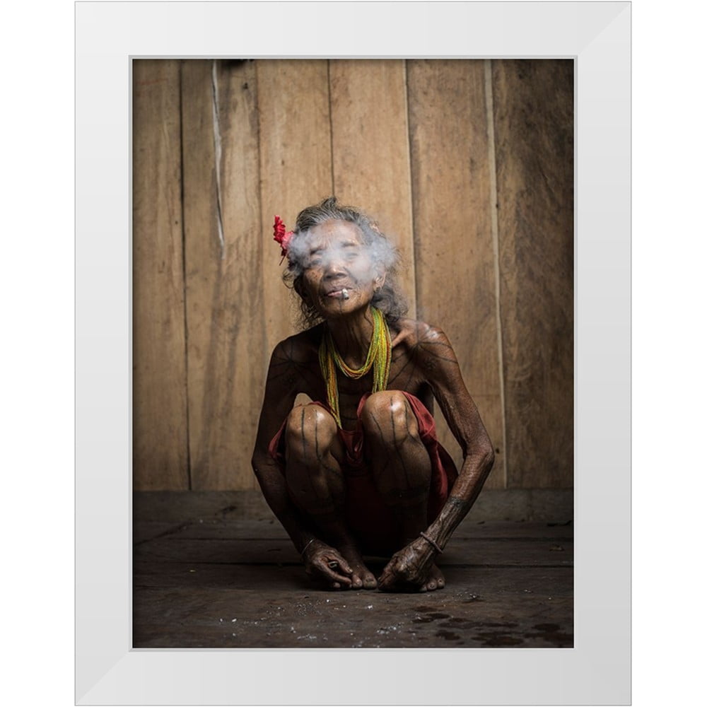 Jacob, Matt 25x32 White Modern Wood Framed Museum Art Print Titled ...
