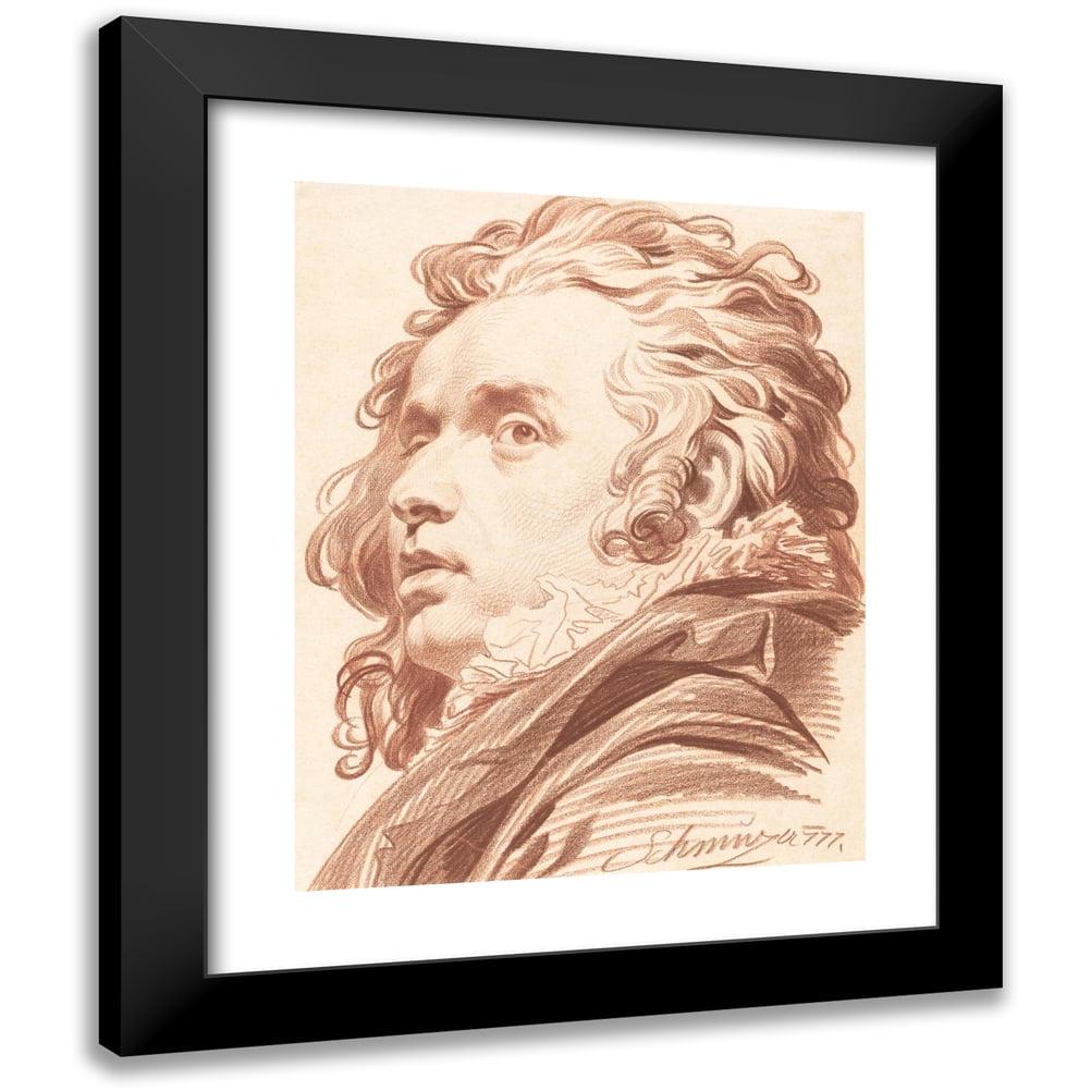 Jacob Matthias Schmutzer 15x18 Black Modern Framed Museum Art Print ...